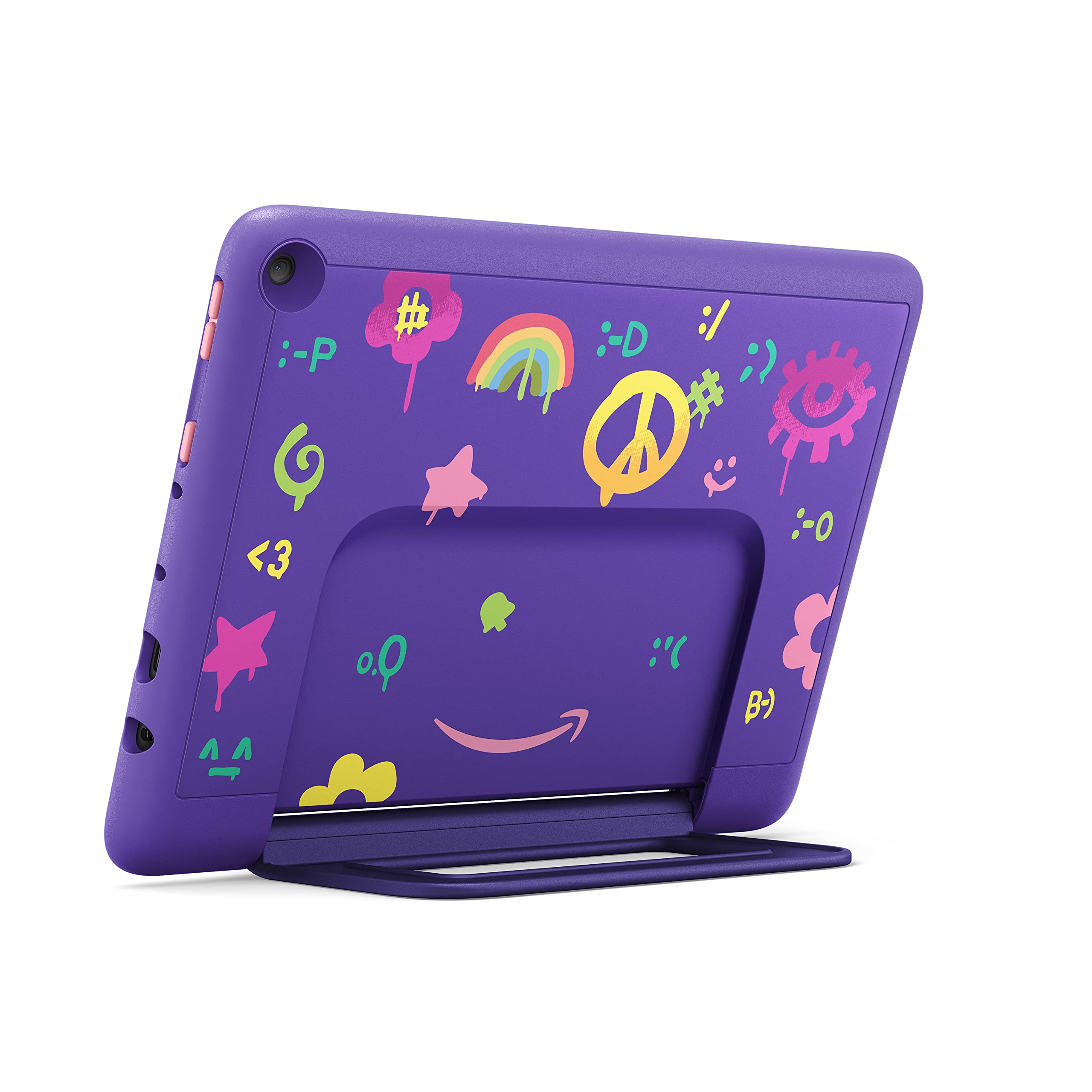 Amazon Kid-Friendly Case for Fire HD 10 tablet (Only compatible with 11th generation tablet, 2021 release), Black