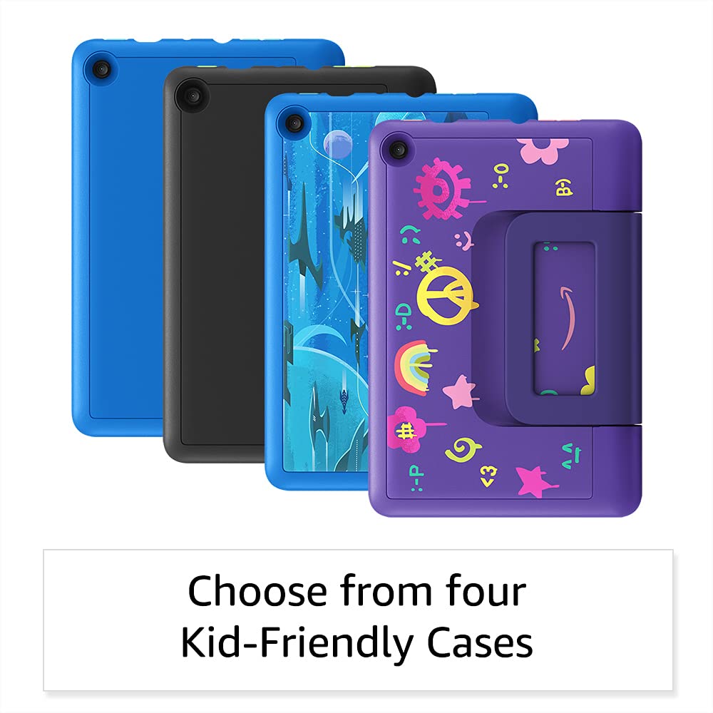 Amazon Kid-Friendly Case for Fire HD 10 tablet (Only compatible with 11th generation tablet, 2021 release), Black