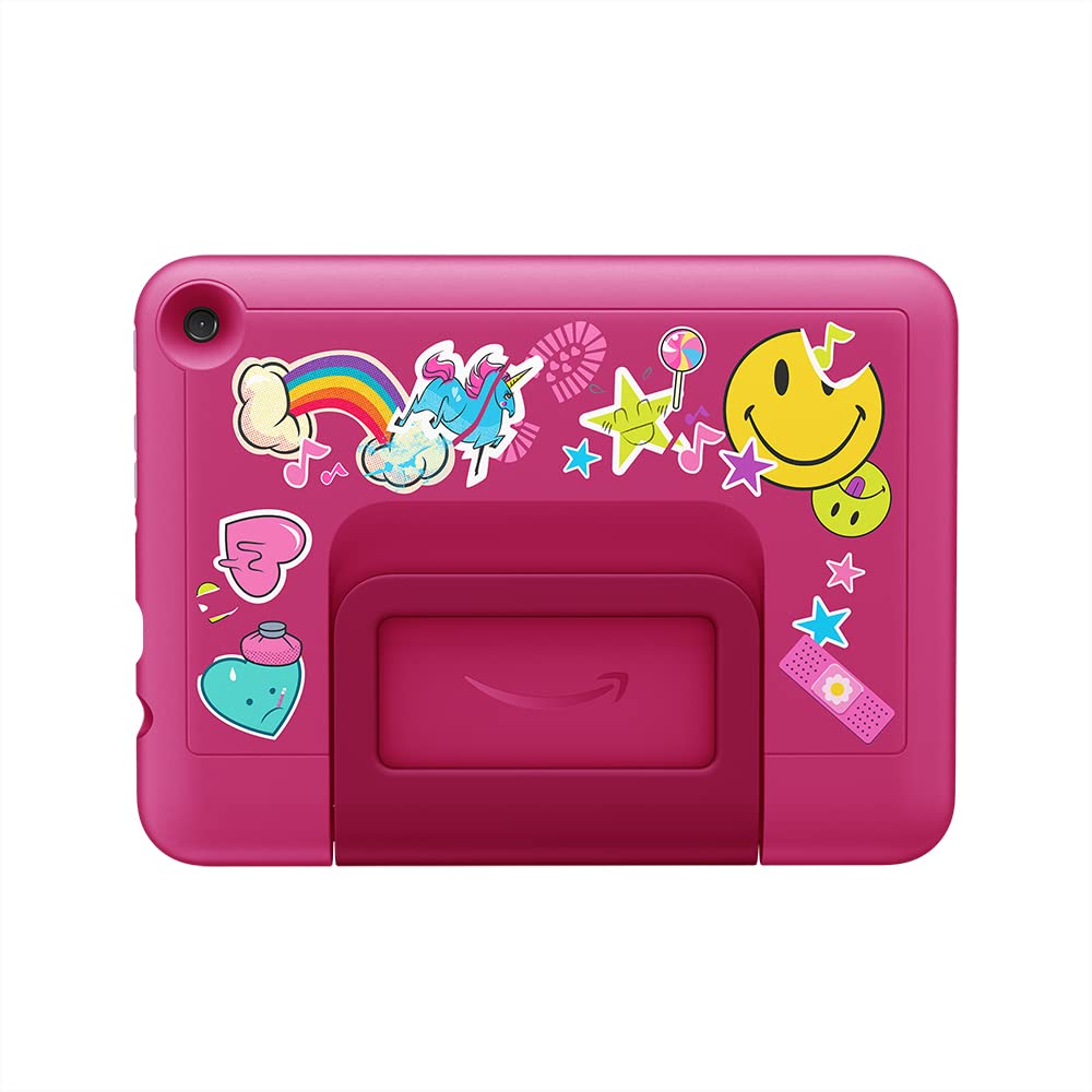 Amazon Kid-Friendly Case for Fire 7 tablet (Only compatible with 12th generation tablet, 2022 release) - Rainbow Universe