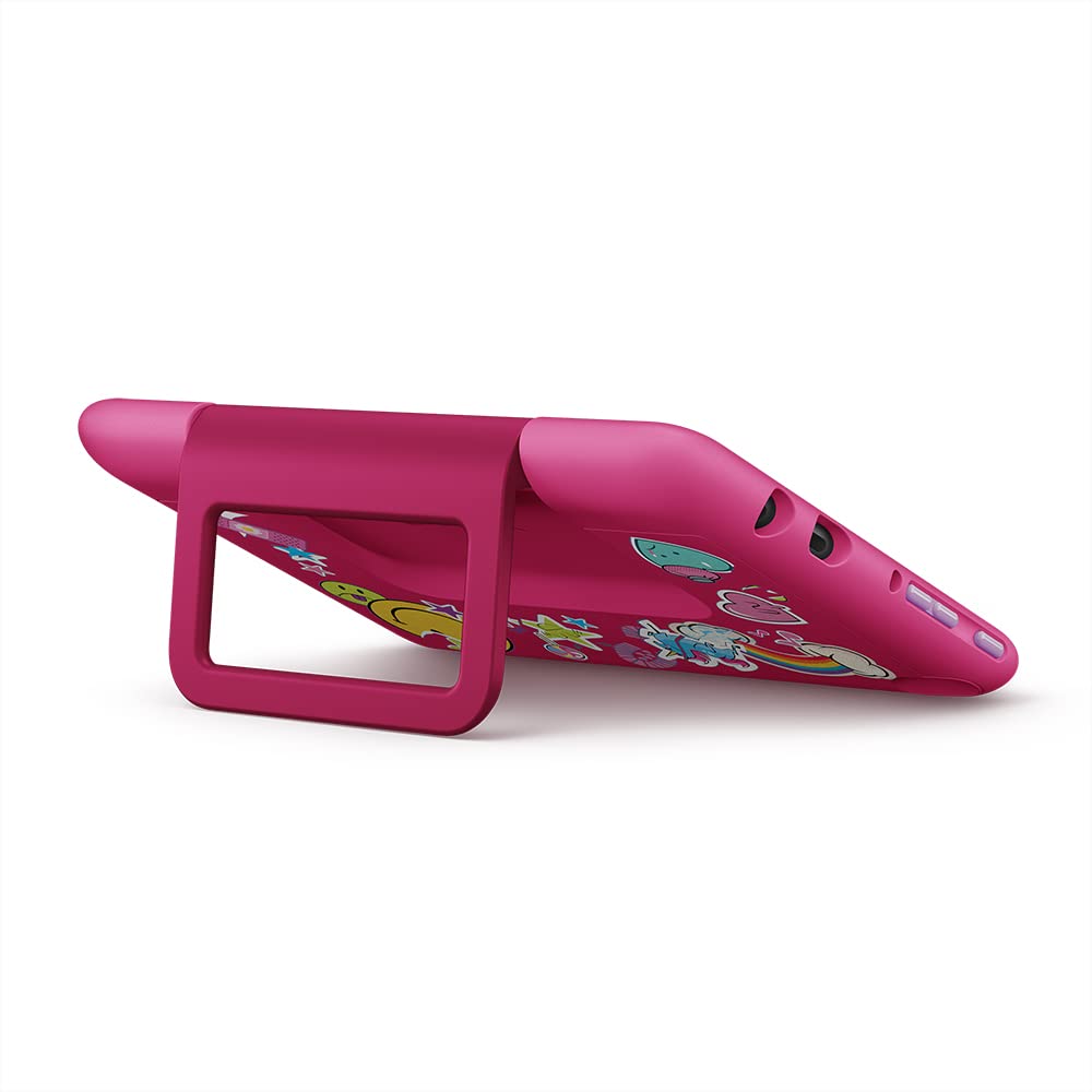 Amazon Kid-Friendly Case for Fire 7 tablet (Only compatible with 12th generation tablet, 2022 release) - Rainbow Universe