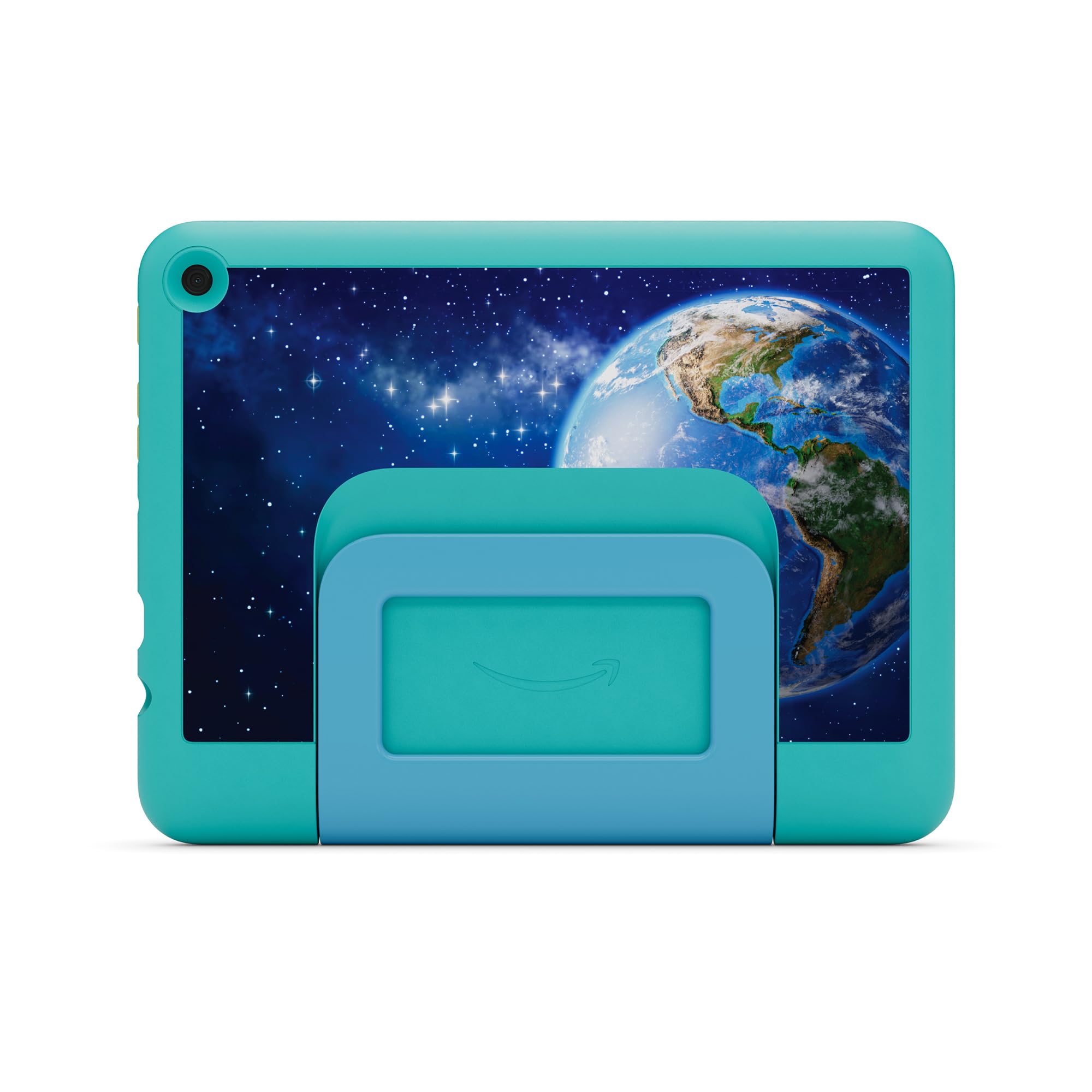 Amazon Kid-Friendly Case for Fire HD 8 tablet (Only compatible with 12th generation tablet, 2022 release), Hello Teal