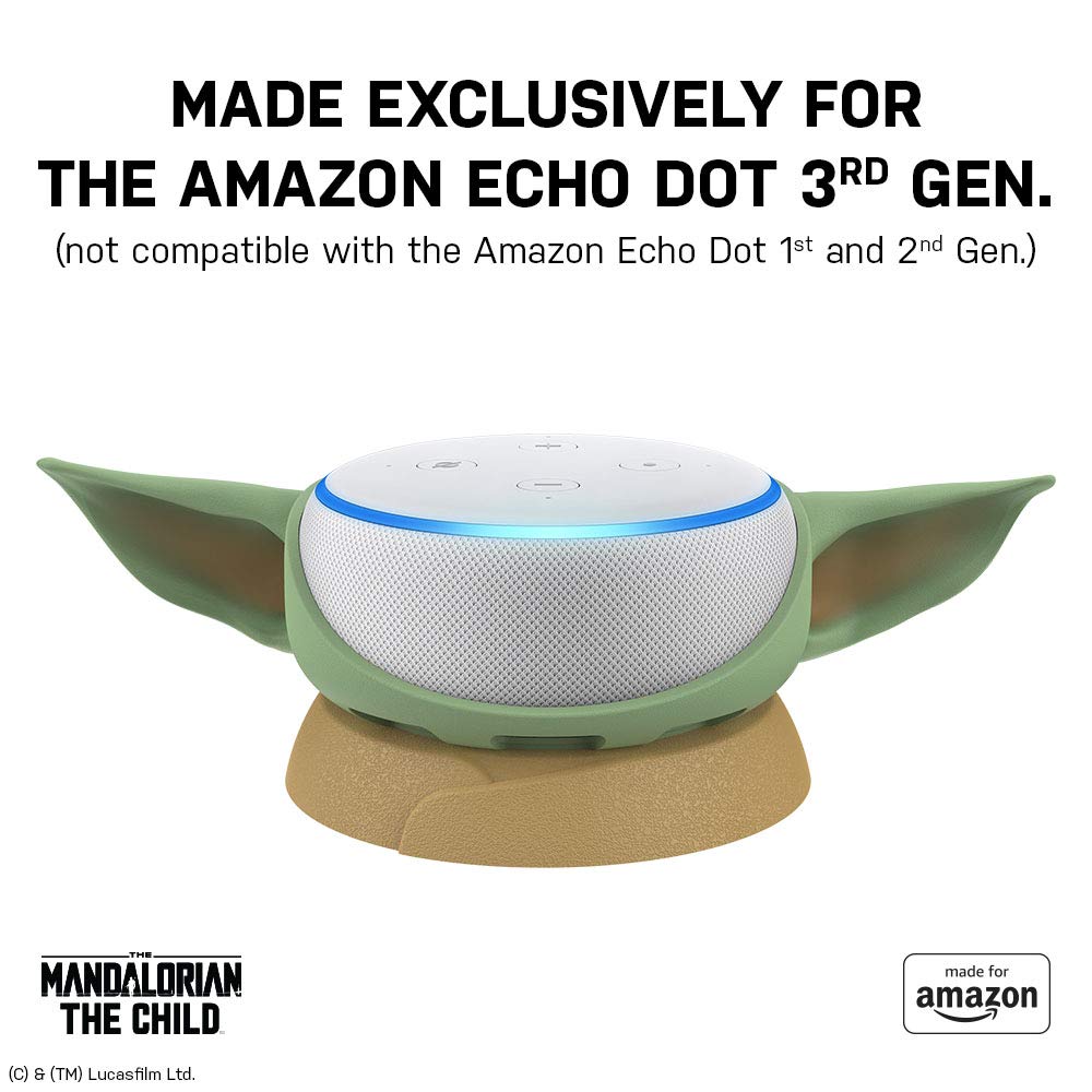 Made for Amazon, featuring The Mandalorian: The Child, Stand for Amazon Echo Dot (3rd Gen)