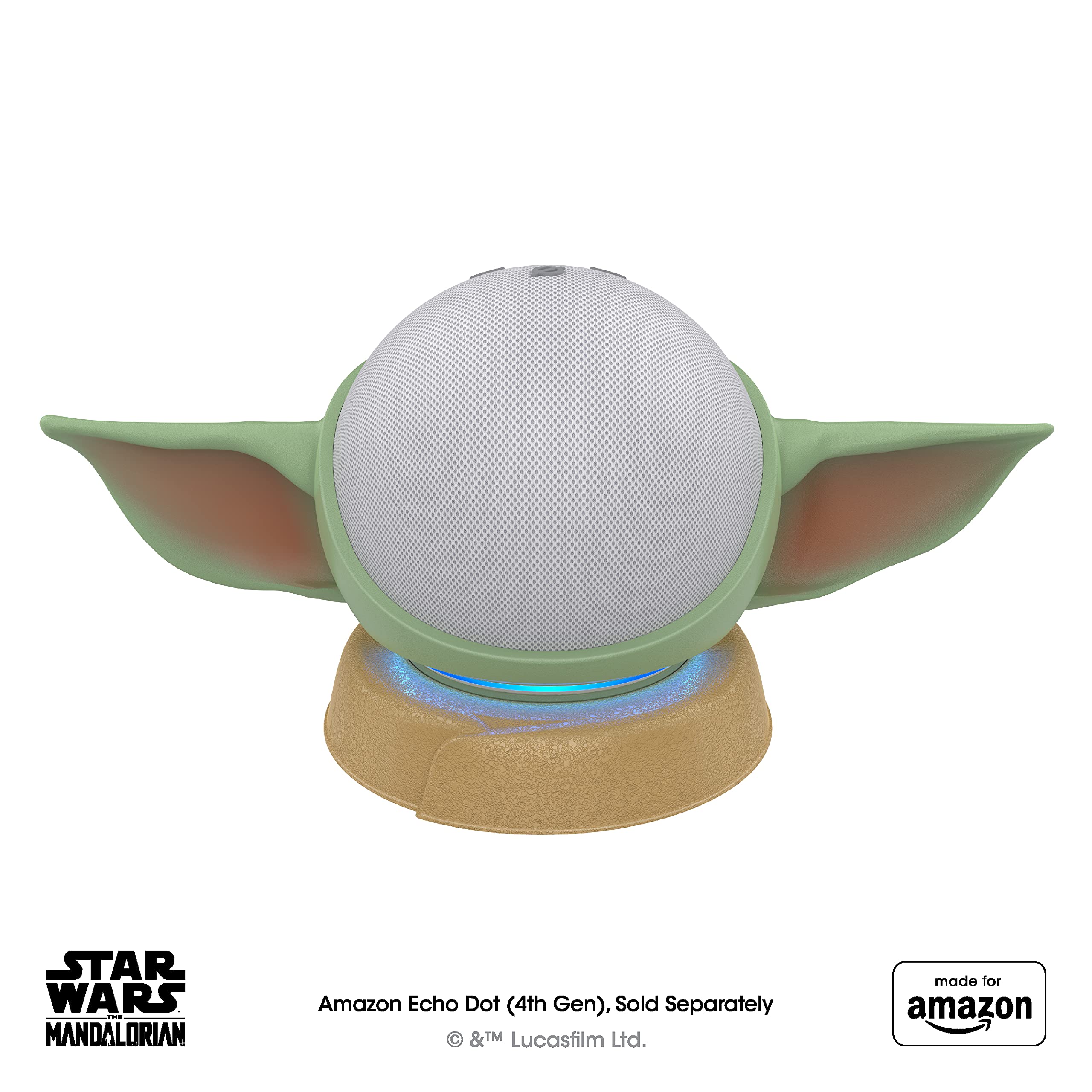 Made for Amazon, featuring The Mandalorian Baby Grogu ™-inspired Stand for Amazon Echo Dot (4th & 5th Gen)