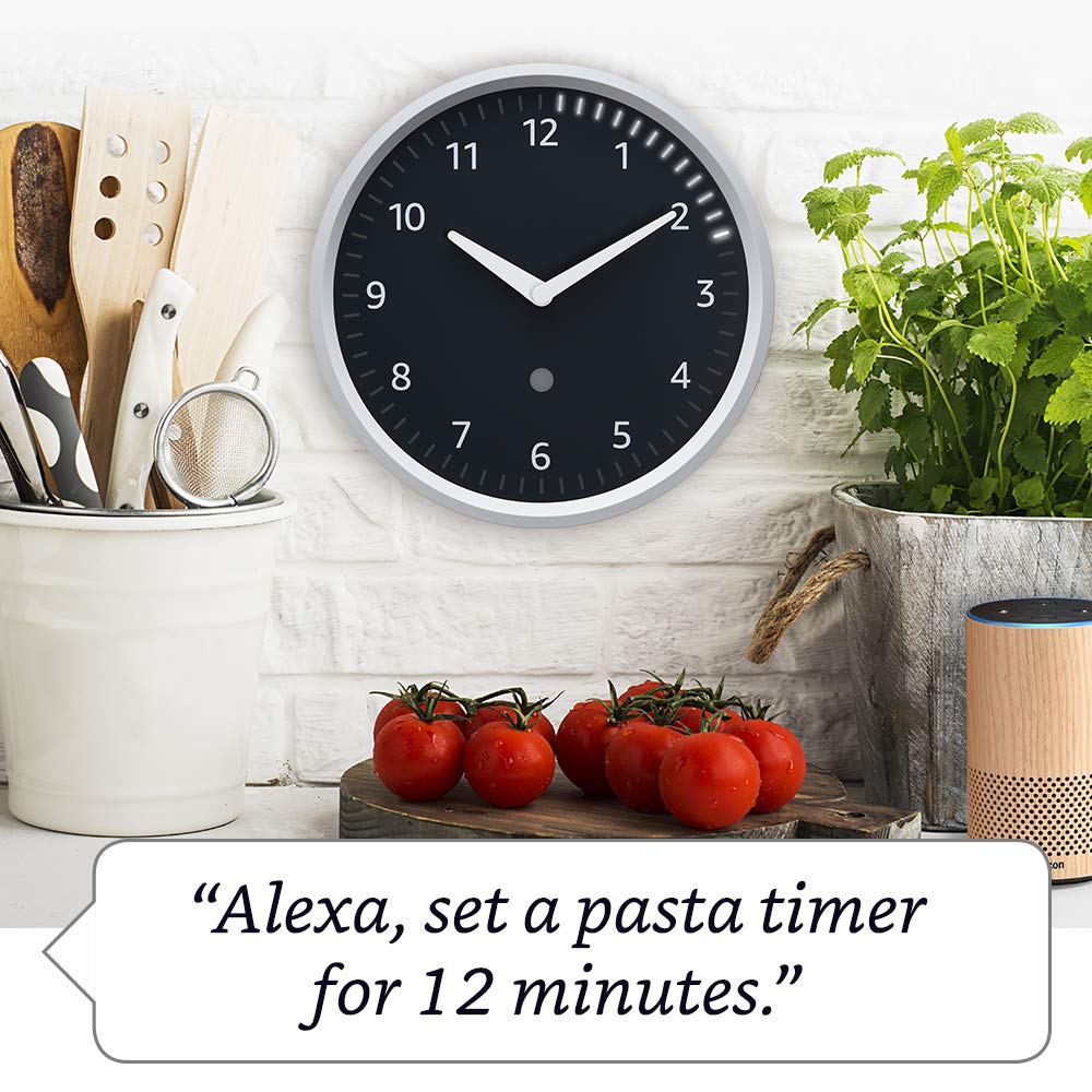 Echo Wall Clock - see timers at a glance - requires compatible Echo device