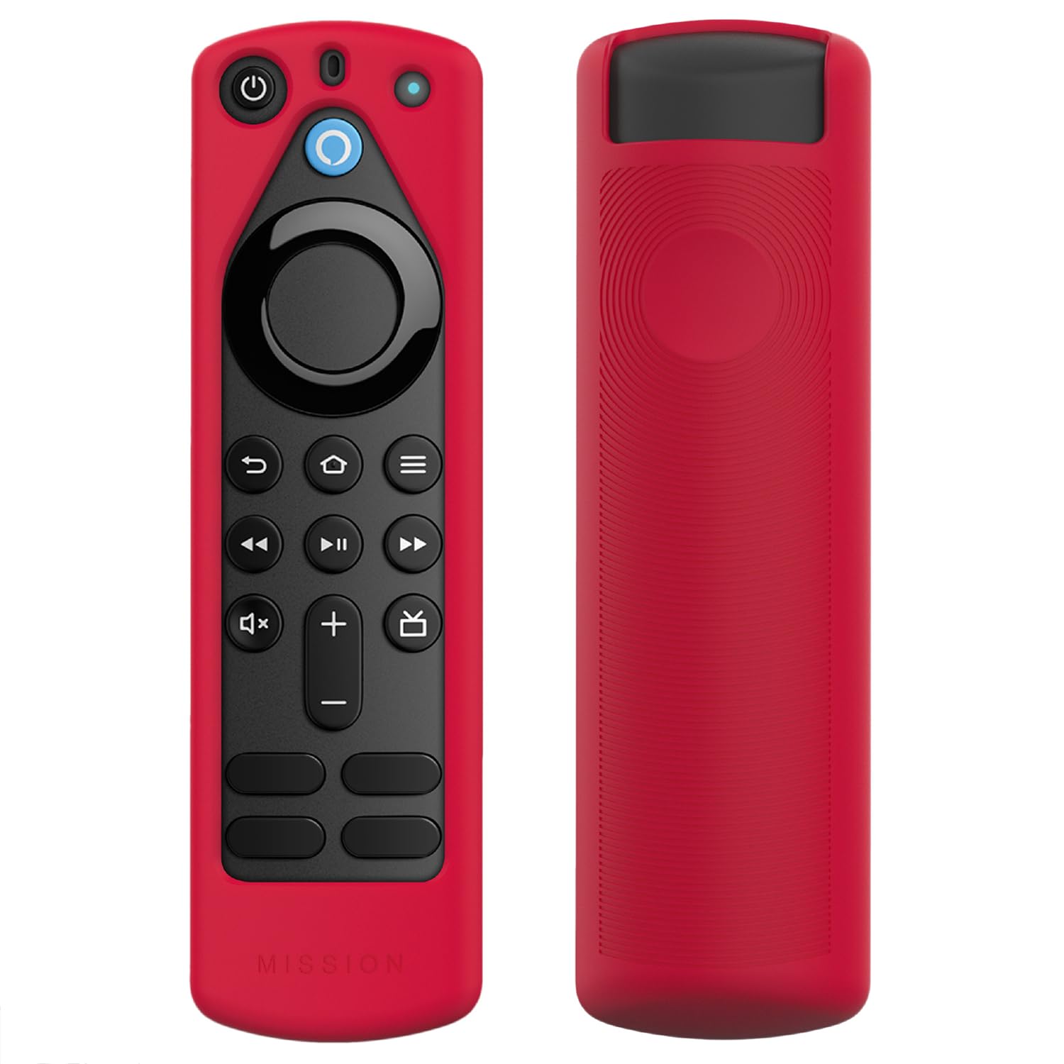 Made for Amazon Remote Cover Case, for Alexa Voice Remote (3rd Gen) - Red