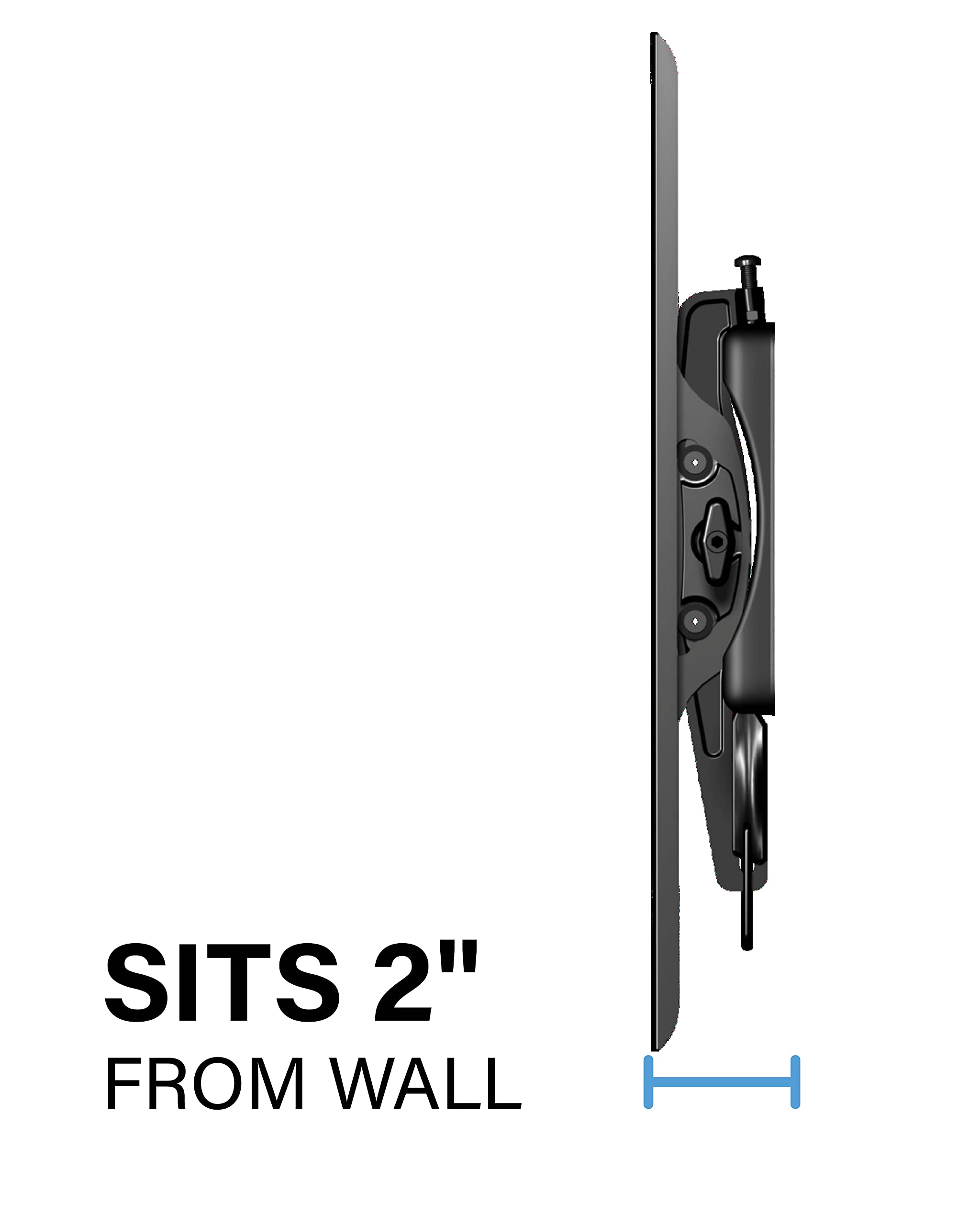 Made for Amazon Universal Tilting TV Wall Mount for 50-86" TVs and Compatible with Amazon Fire TVs