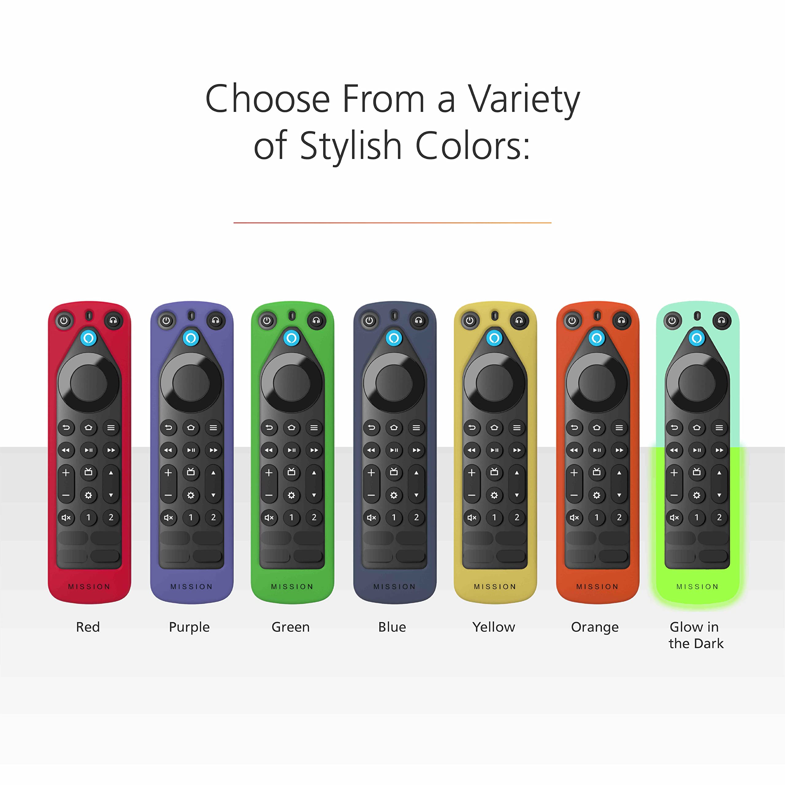 All New, Made for Amazon Remote Cover Case, for Alexa Voice Remote Pro (2022 Release)