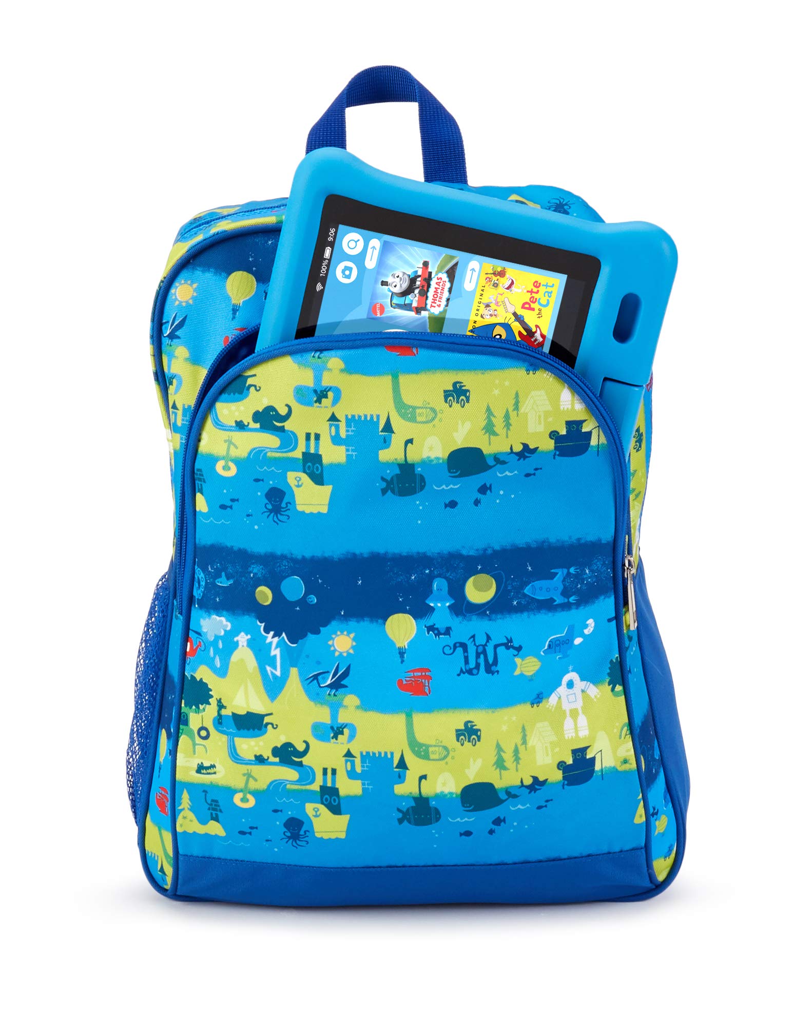 Amazon Exclusive Kids Backpack, Layers (Compatible with Kids Fire 7", 8", and 10" Tablet and Kindle Kids Edition)