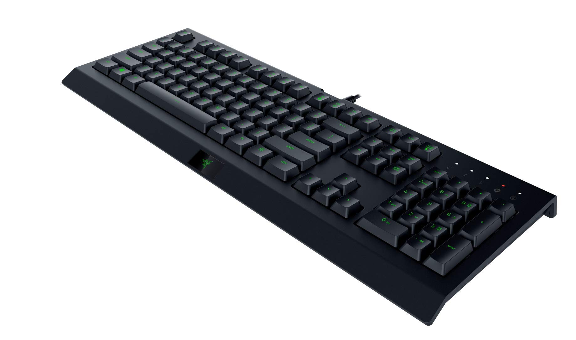 Razer Cynosa Lite Gaming Keyboard: Customizable Single Zone Chroma RGB Lighting - Spill-Resistant Design - Programmable Macro Functionality - Quiet & Cushioned