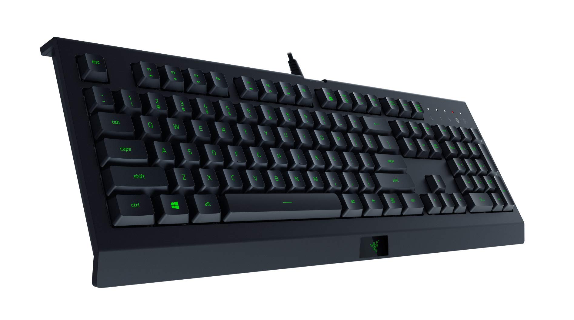 Razer Cynosa Lite Gaming Keyboard: Customizable Single Zone Chroma RGB Lighting - Spill-Resistant Design - Programmable Macro Functionality - Quiet & Cushioned