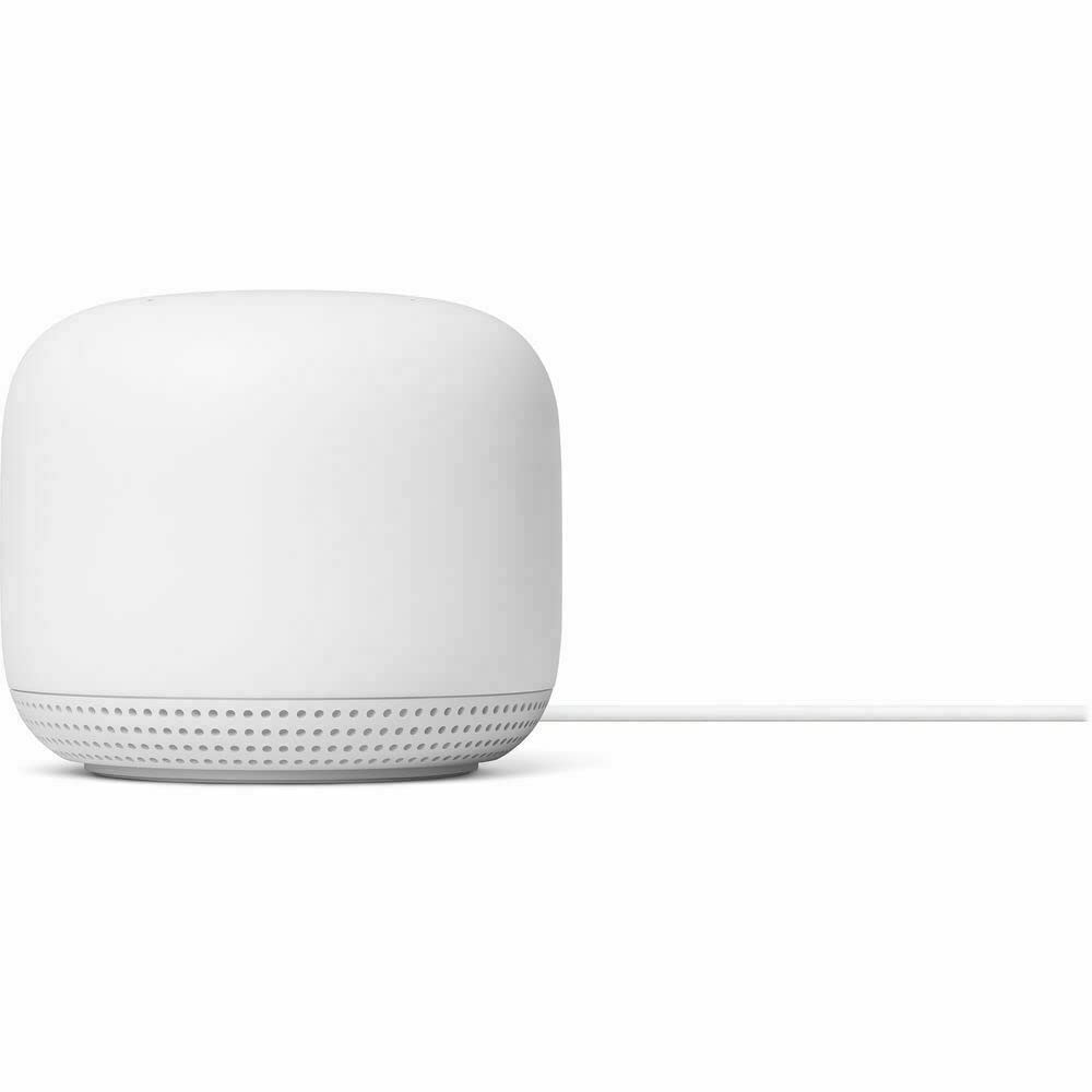 Google Nest WiFi (2nd Gen) Access Point for AC2200 Mesh Wi-Fi (Router Sold Separately) Add On Access Point Only (Snow)