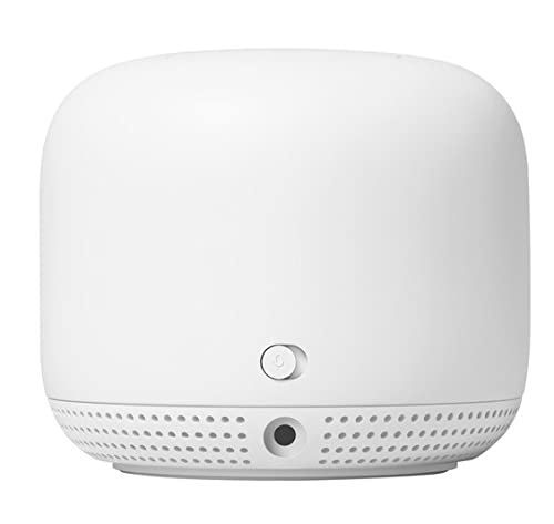 Google Nest WiFi (2nd Gen) Access Point for AC2200 Mesh Wi-Fi (Router Sold Separately) Add On Access Point Only (Snow)