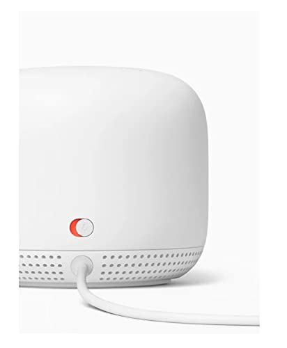 Google Nest WiFi (2nd Gen) Access Point for AC2200 Mesh Wi-Fi (Router Sold Separately) Add On Access Point Only (Snow)