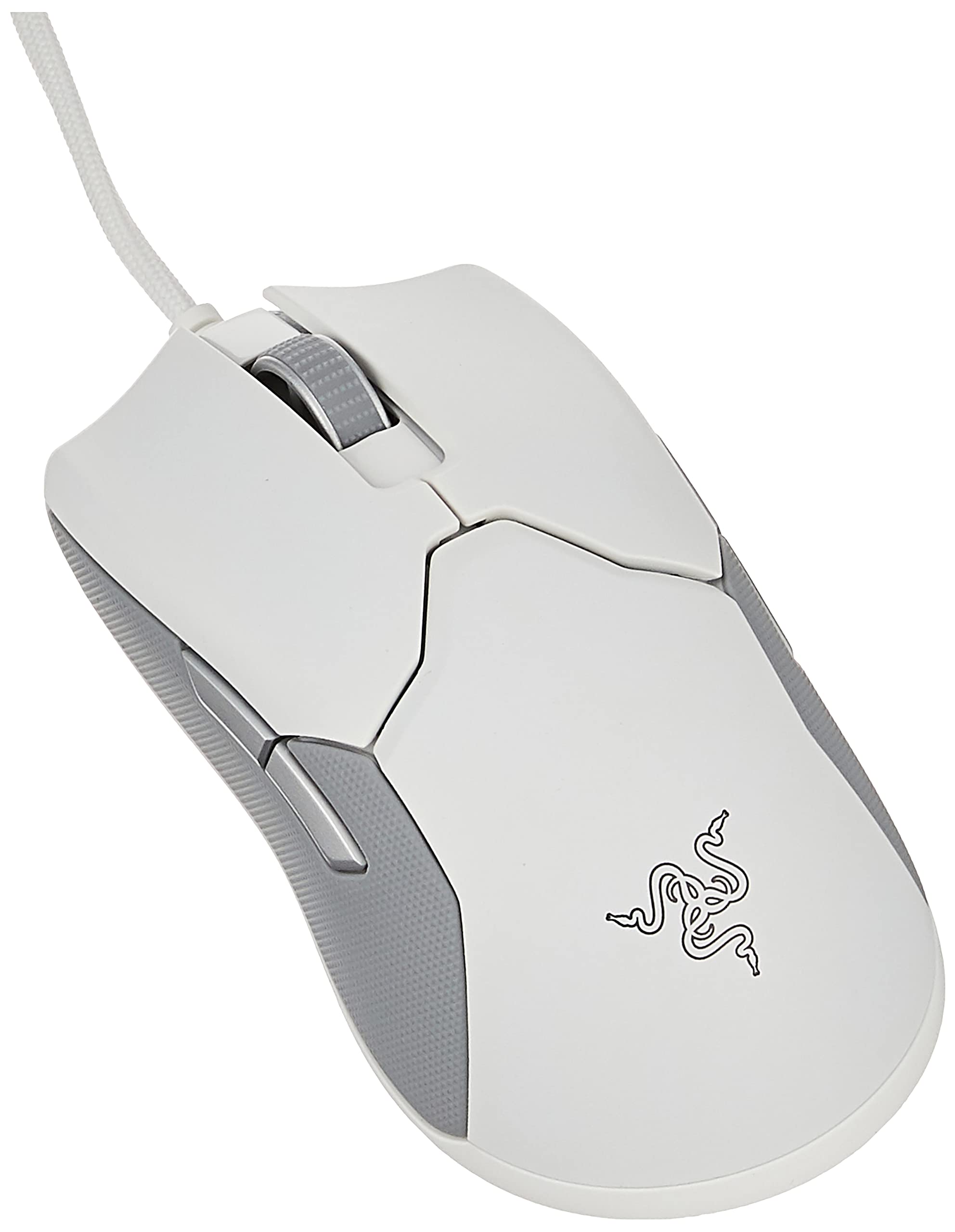 Razer Viper Ultralight Ambidextrous Wired Gaming Mouse: 2nd Generation Razer Optical Mouse Switches - Razer 5G Optical Sensor - 71g Lightweight Design - Speedflex Cable - Mercury White