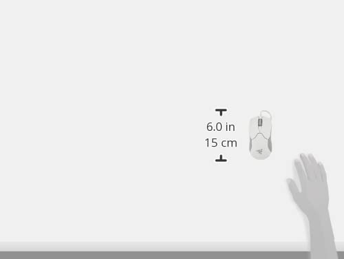 Razer Viper Ultralight Ambidextrous Wired Gaming Mouse: 2nd Generation Razer Optical Mouse Switches - Razer 5G Optical Sensor - 71g Lightweight Design - Speedflex Cable - Mercury White
