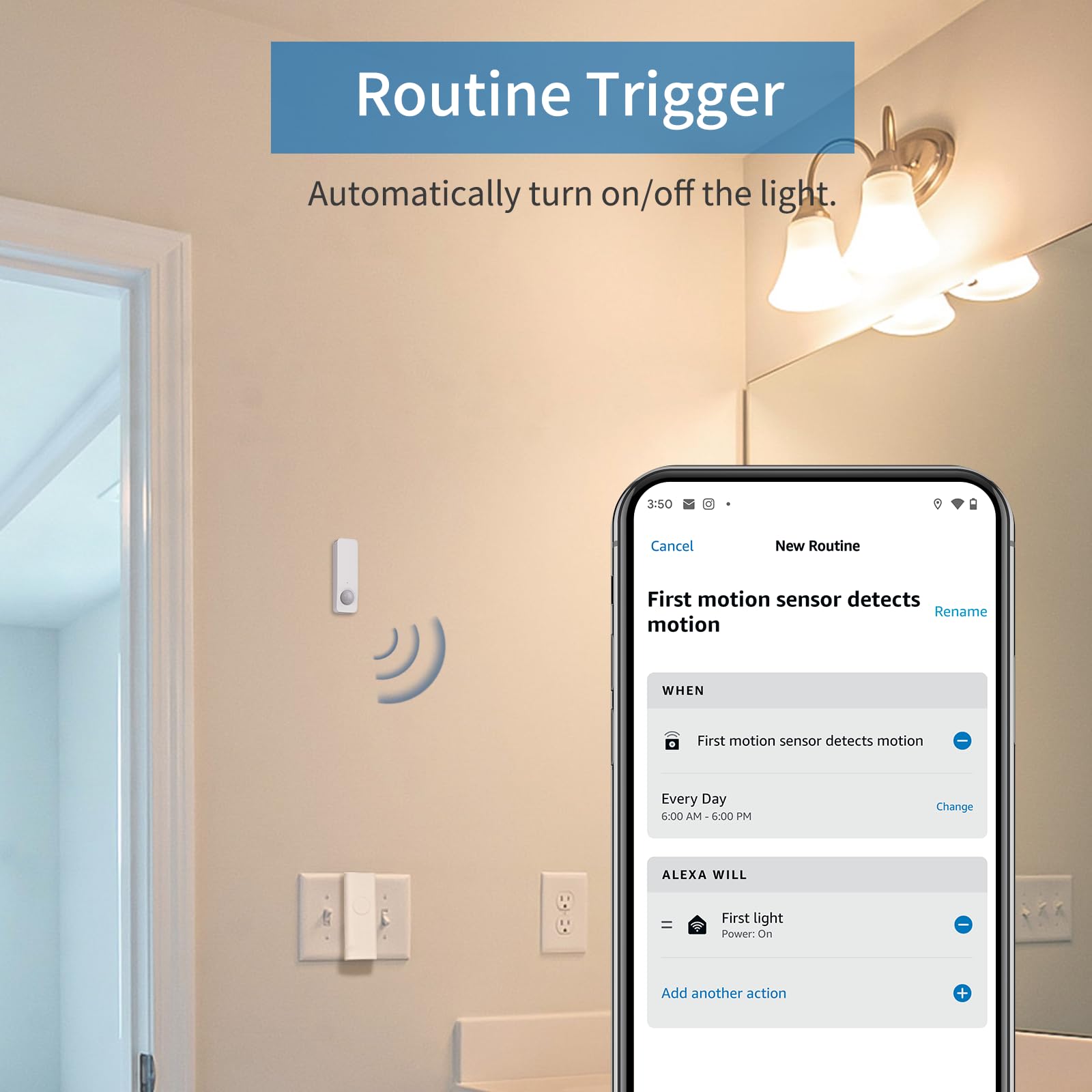 THIRDREALITY Zigbee Motion Sensor 2 Pack, Zigbee Hub Required, Pet Friendly, Work with Home Assistant,SmartThings, Aeotec, Hubitat or Echo Devices with Built-in Zigbee hub
