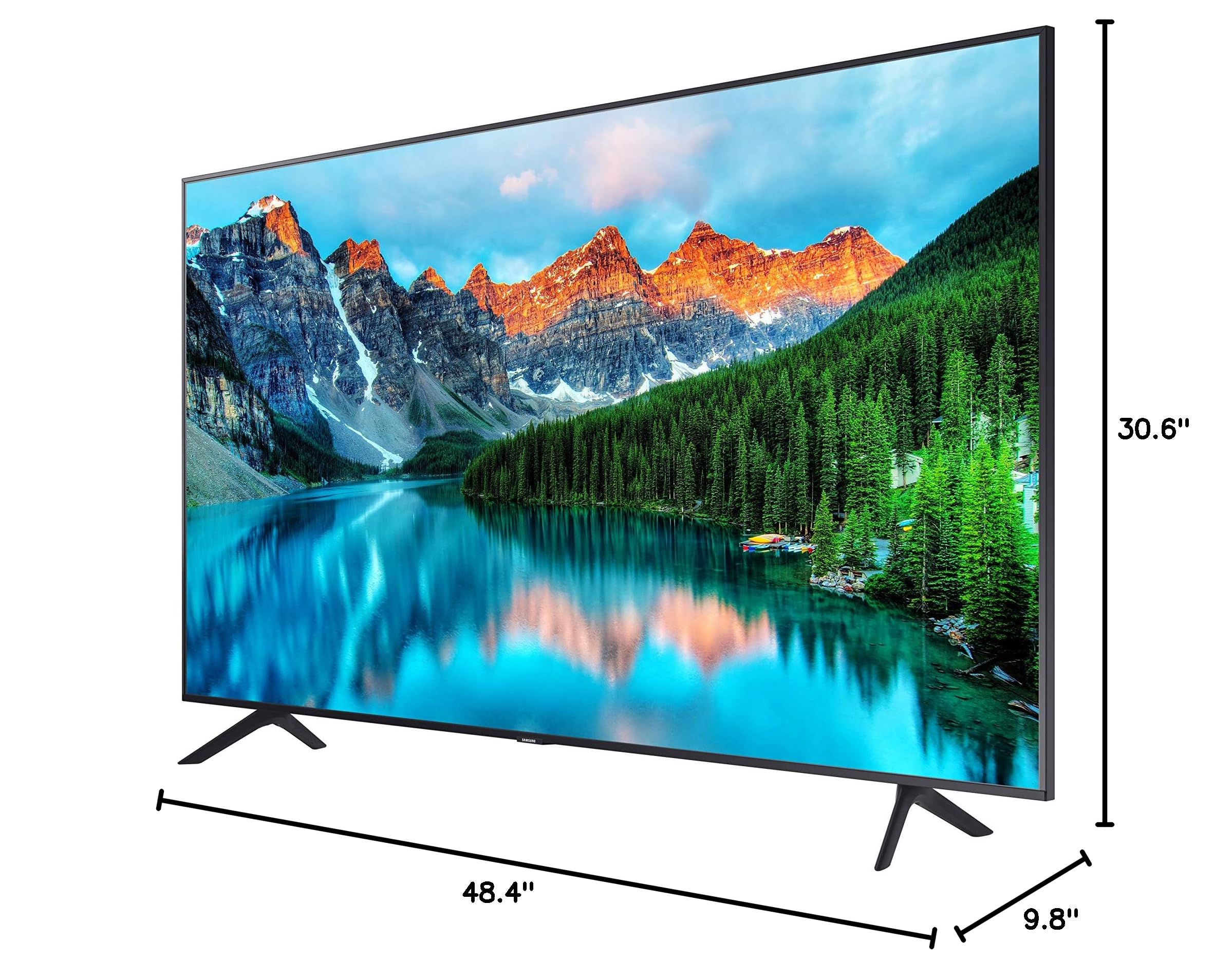 Samsung 55-Inch BE55T-H Pro TV | Commercial | Easy Digital Signage Software | 4K | HDMI | USB |Tuner | Speakers | 250 nits