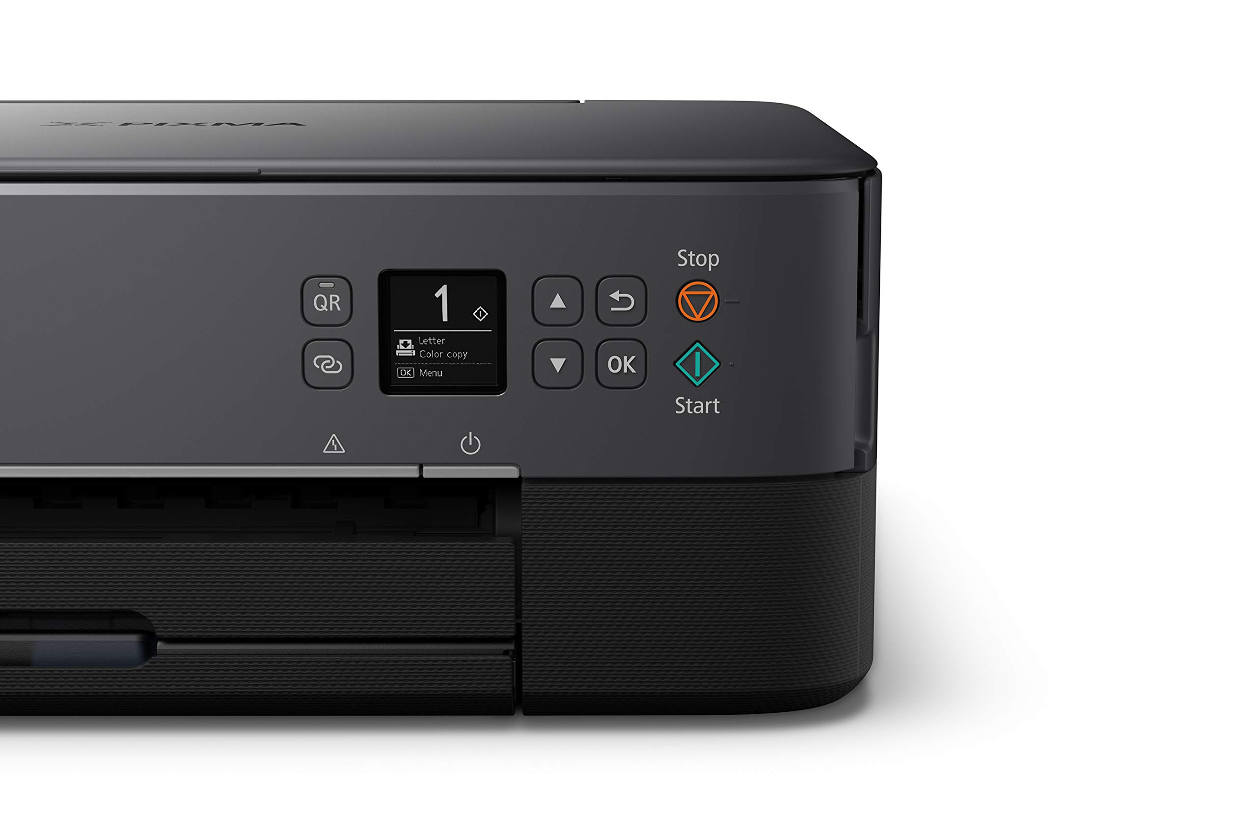 Canon TS5320 All in One Wireless Printer, Scanner, Copier with AirPrint, Black, Amazon Dash Replenishment Ready