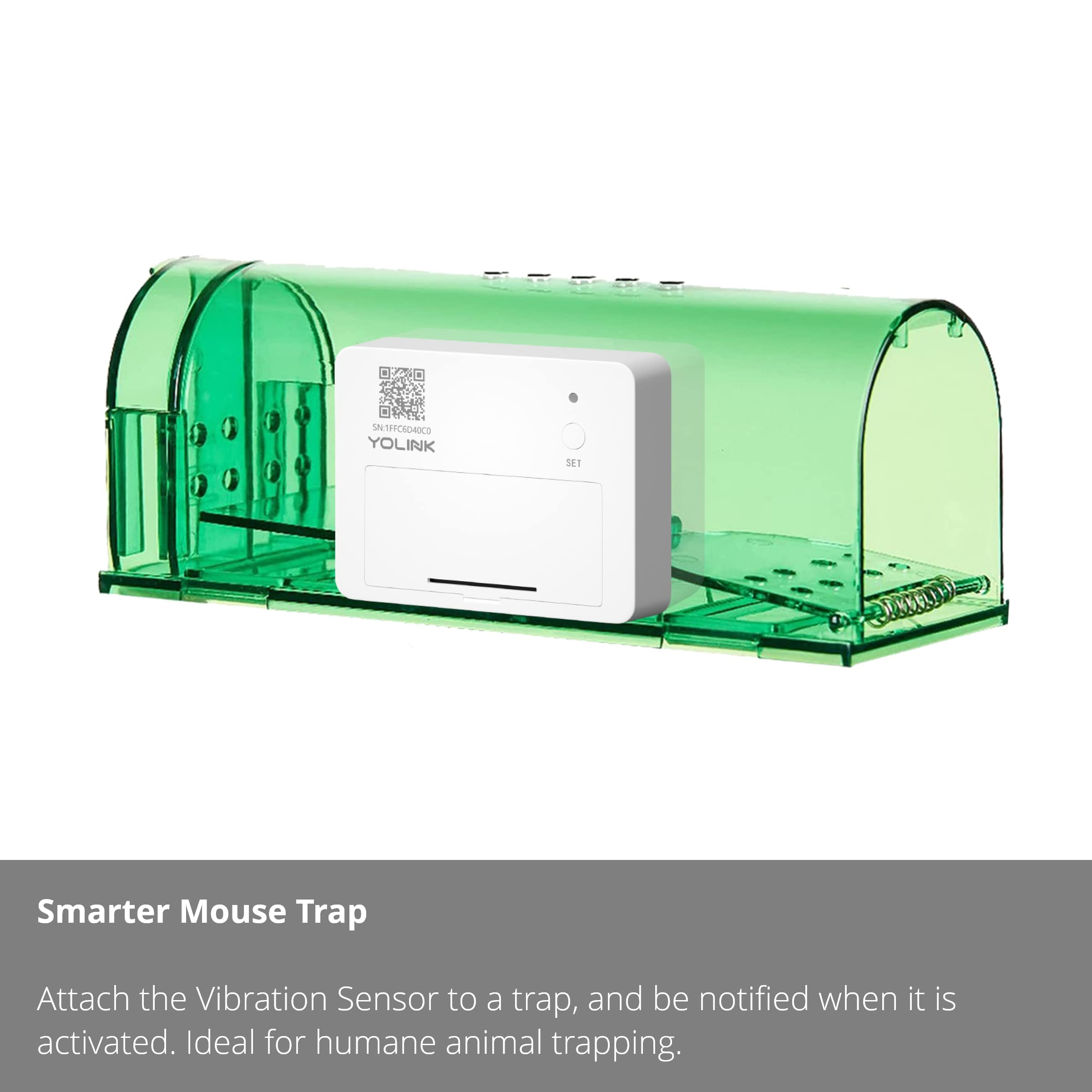YoLink Smart Vibration & Shock Sensor, Generator, Pump Running, Glass Break, Anti-Tamper, Vehicle Alarm, Hub Required