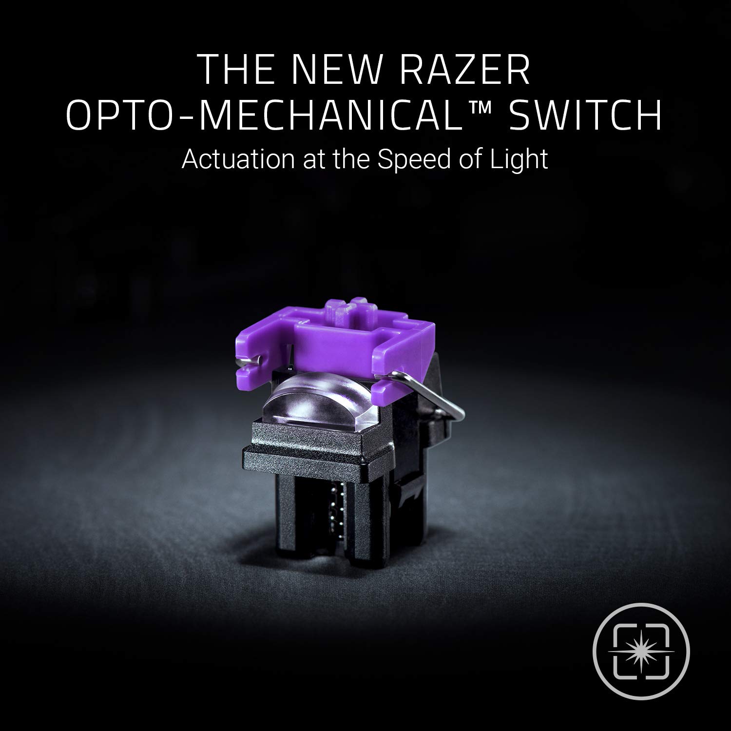 Razer Huntsman Gaming Keyboard: Fastest Keyboard Switches Ever, Clicky Optical Switches, Customizable Chroma RGB Lighting, Programmable Macro Functionality, Gears of War 5 Edition