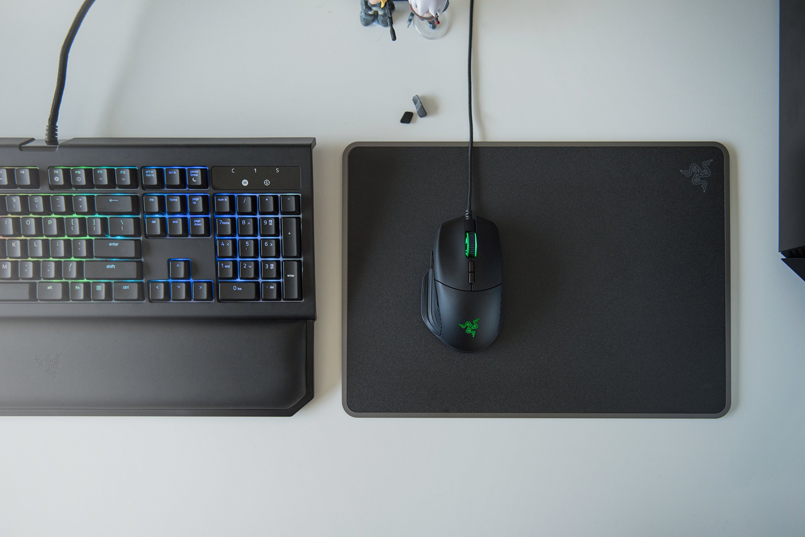 Razer Basilisk Gaming Mouse: 16,000 DPI Optical Sensor - Chroma RGB Lighting - 8 Programmable Buttons - Mechanical Switches - Customizable Scroll Resistance - Classic Black
