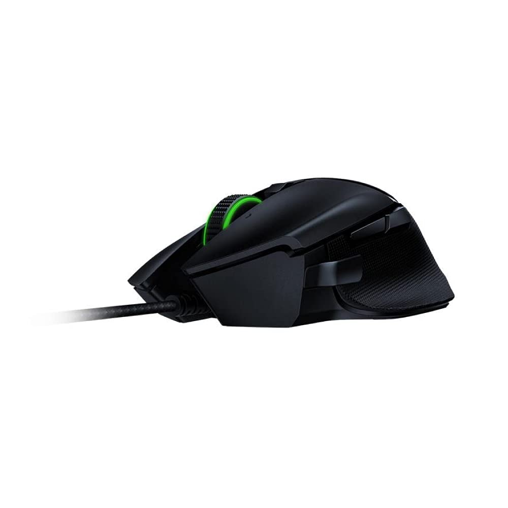 Razer Basilisk Gaming Mouse: 16,000 DPI Optical Sensor - Chroma RGB Lighting - 8 Programmable Buttons - Mechanical Switches - Customizable Scroll Resistance - Classic Black