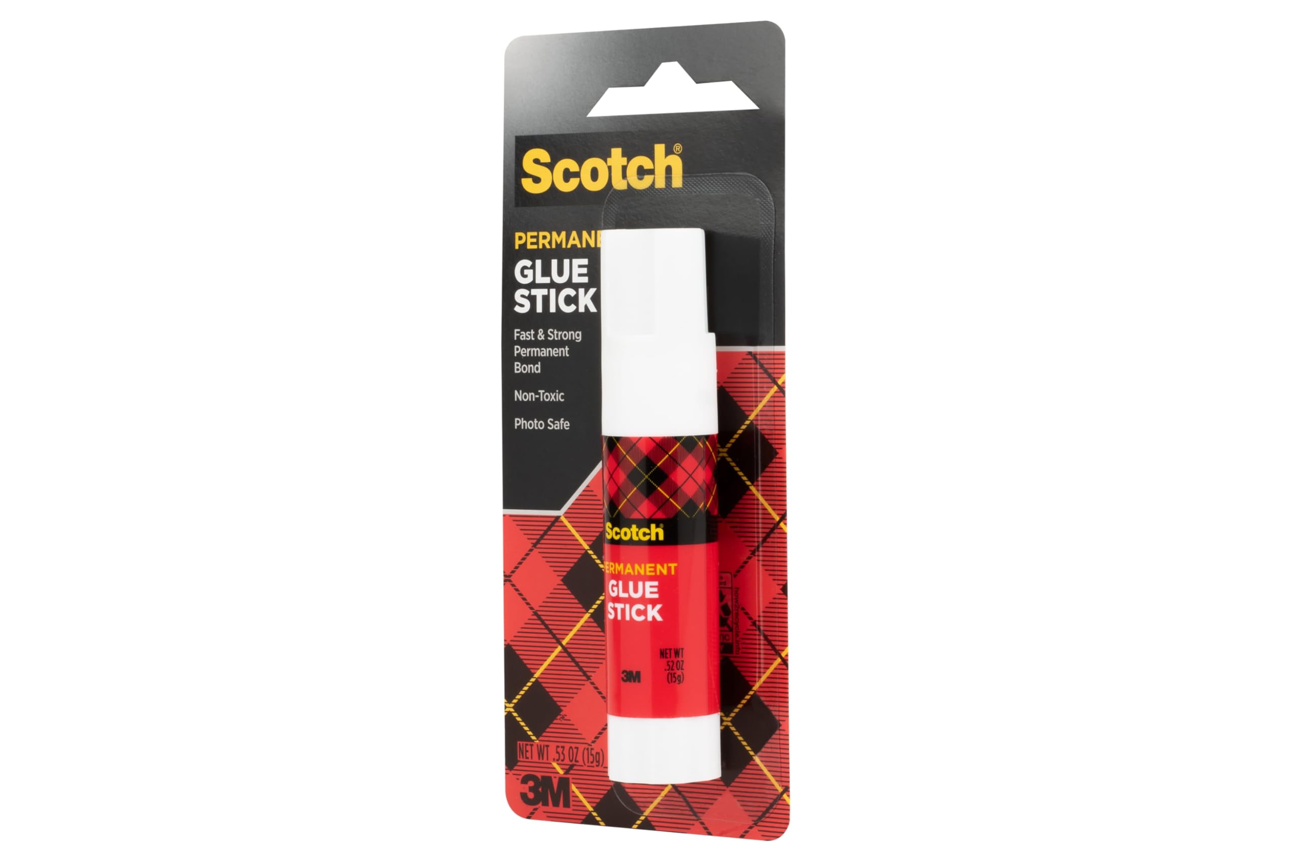 Scotch Glue Stick, .52 oz, Acid Free and Non-Toxic (6015)