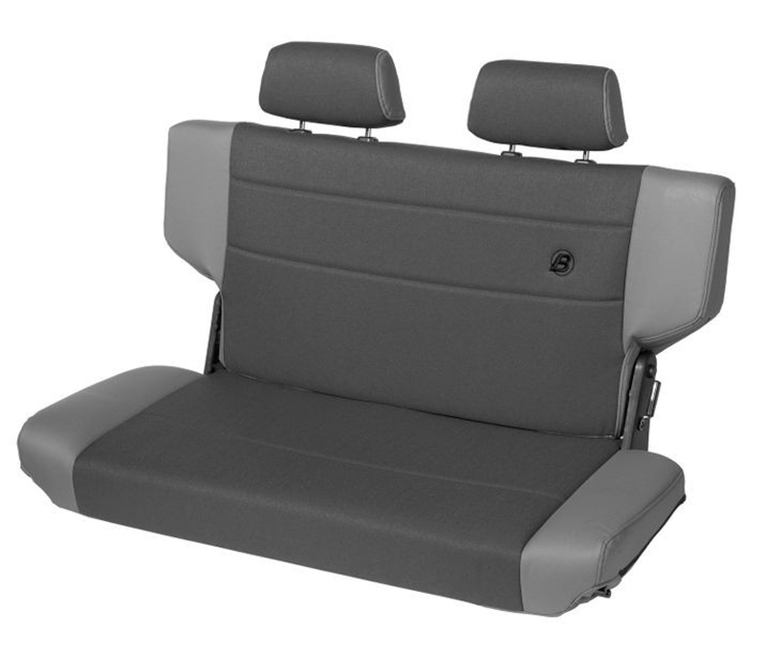 Bestop 3943509 Charcoal Trailmax IL Rear Fold-N-Tumble Rear Seat - Jeep 1997-2006 Wrangler
