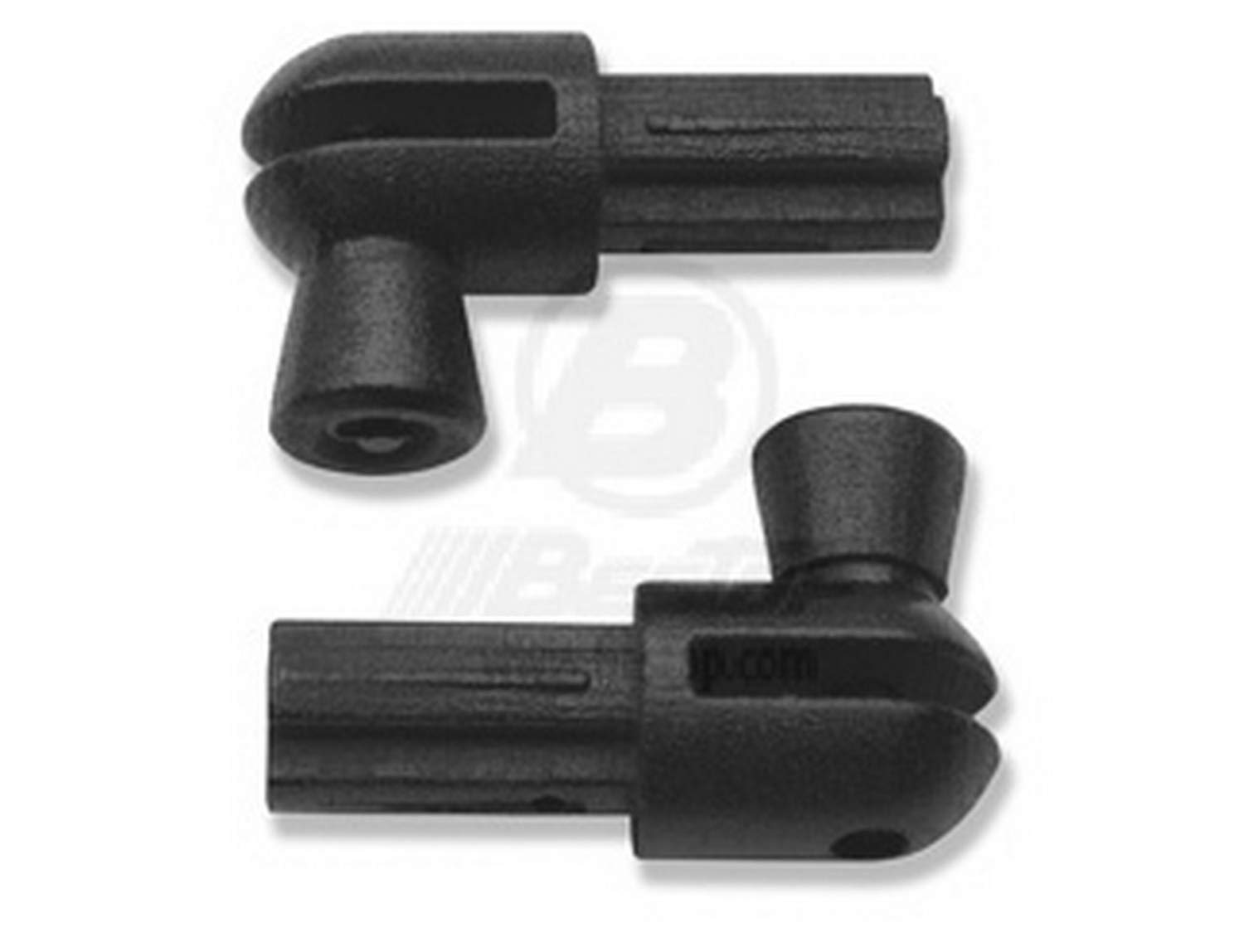 Bestop 51290-01 Black Quick-Release Bow Knuckle Set for Wrangler TJ and JK