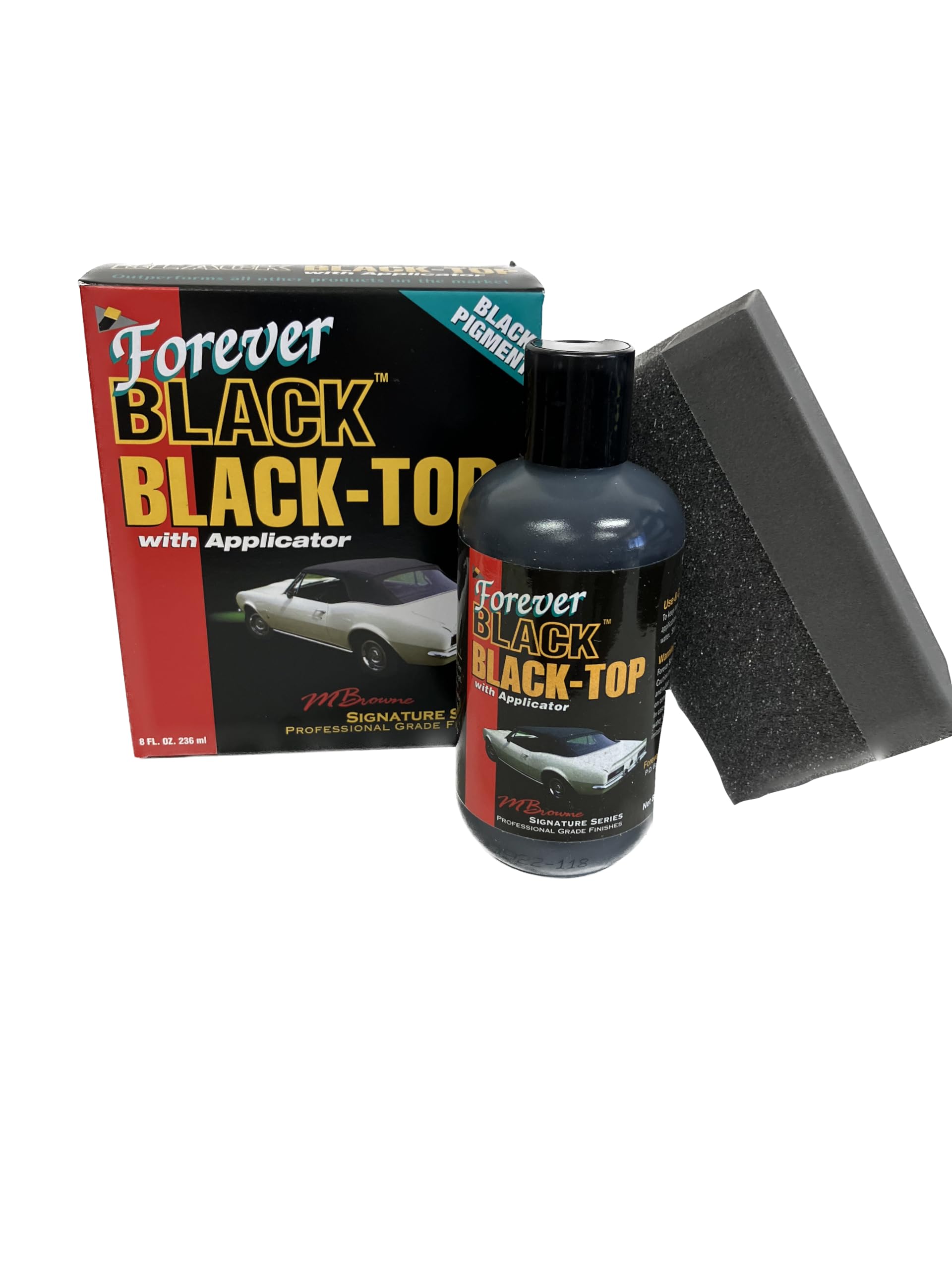 Forever Car Care Products FB813 Black Black Top Gel and Foam Applicator