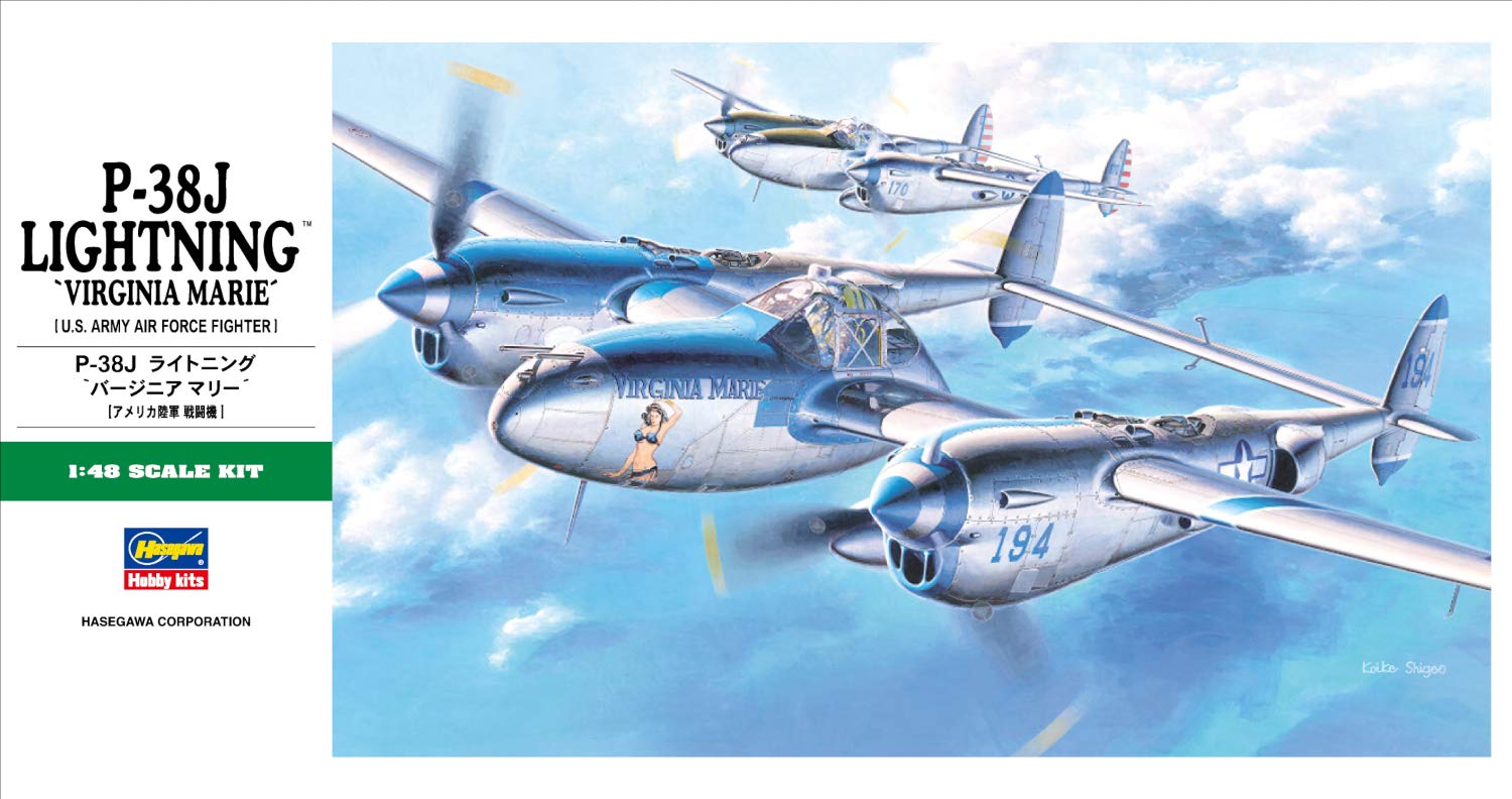 Hasegawa 1/48 P-38J Lightning