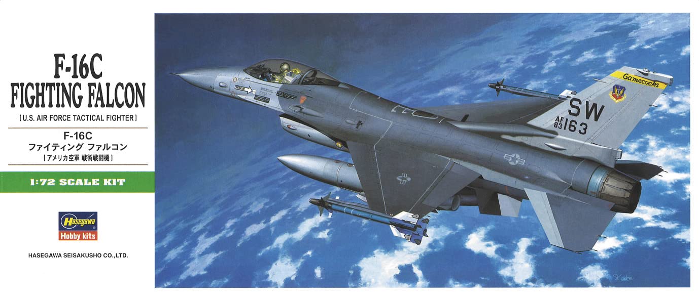 HASEGAWA 00232 1/72 F-16C Fighting Falcon