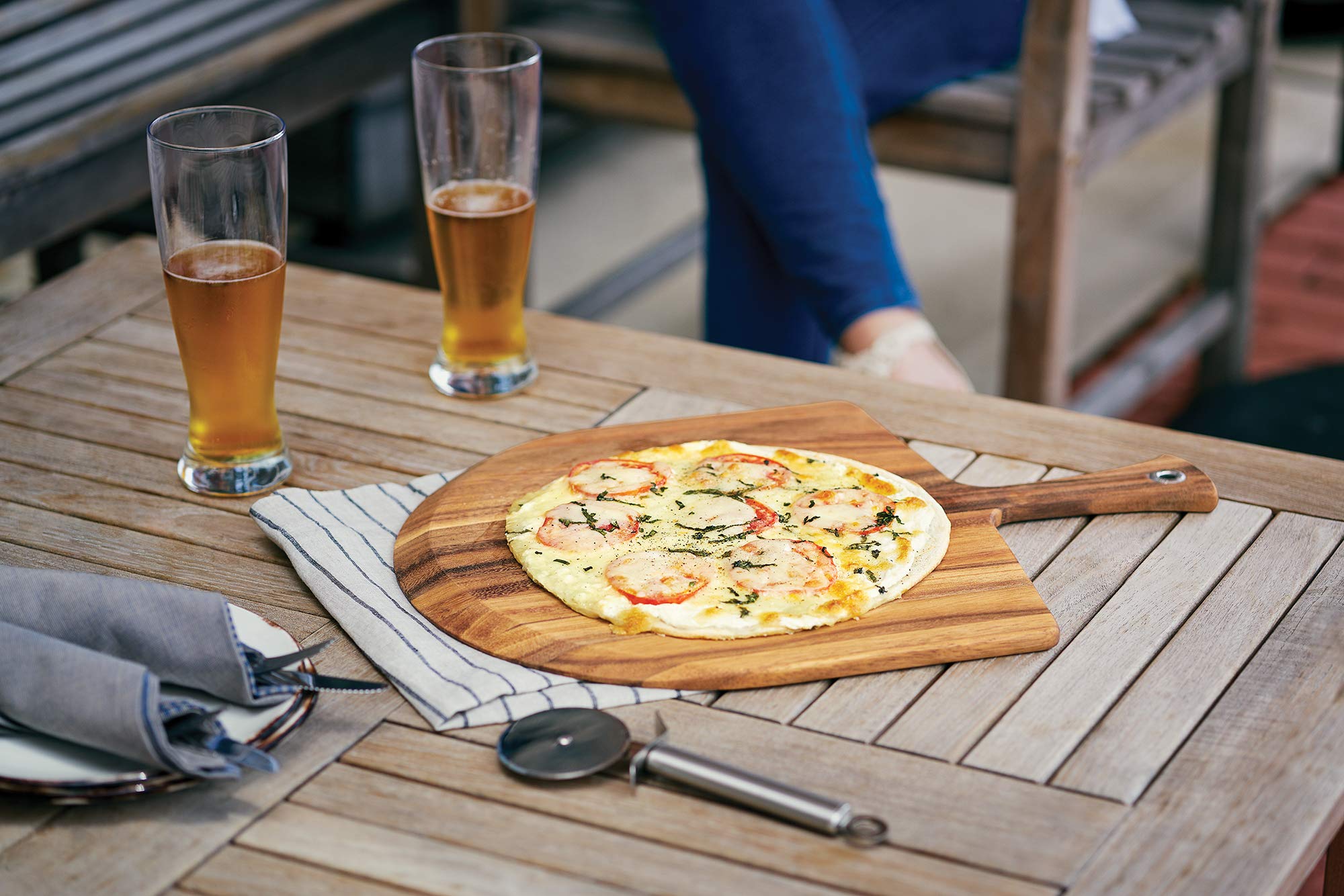 Ironwood Gourmet Napoli Pizza Peel, Acacia Wood