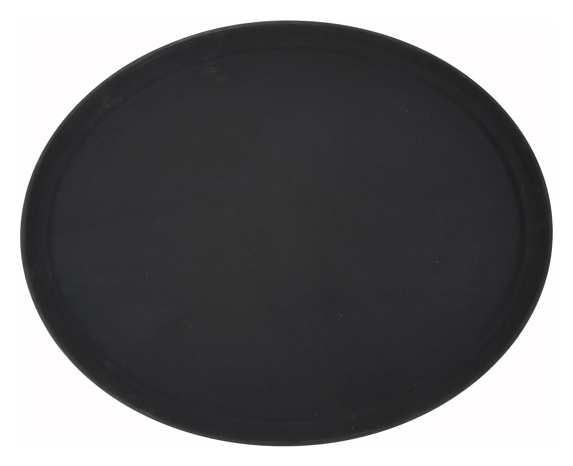Winco Easy Hold Oval Tray, 22-Inch by 27-Inch, Black