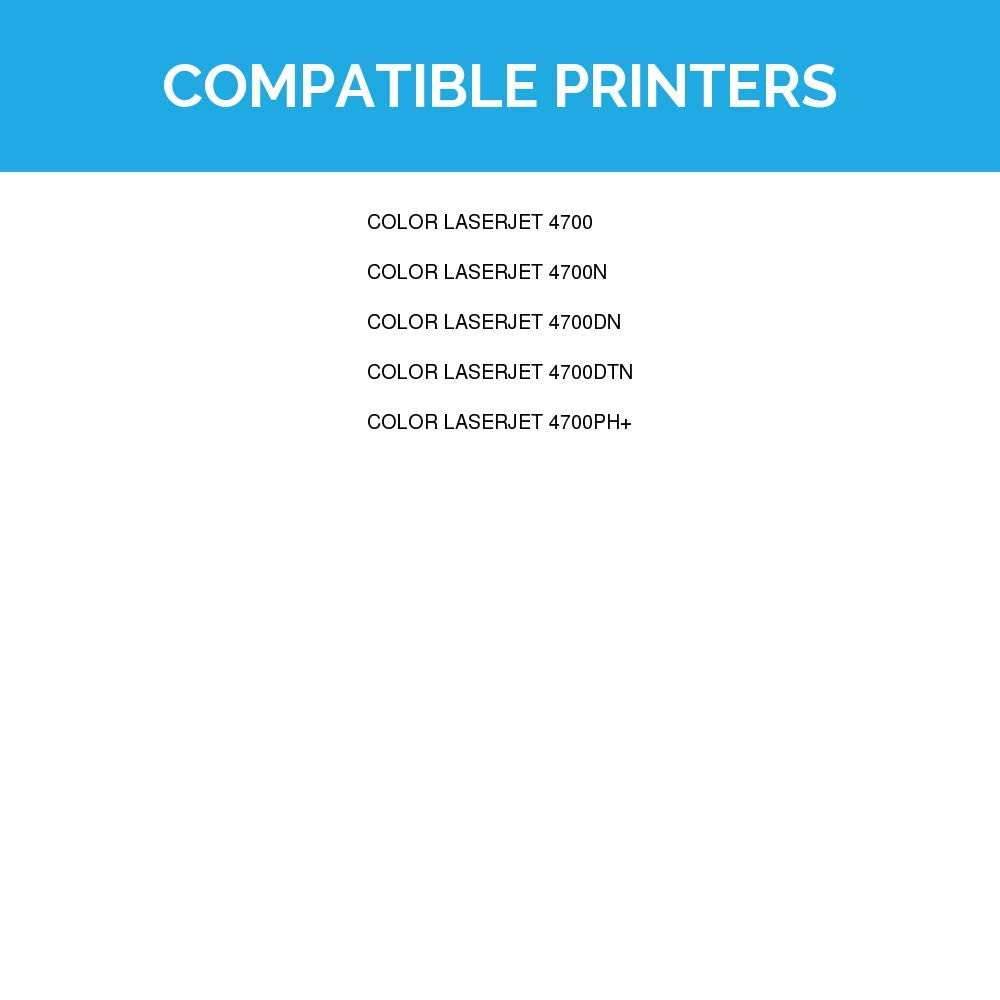 LD Compatible Toner Cartridge Replacement for HP 643A Q5950A (Black)