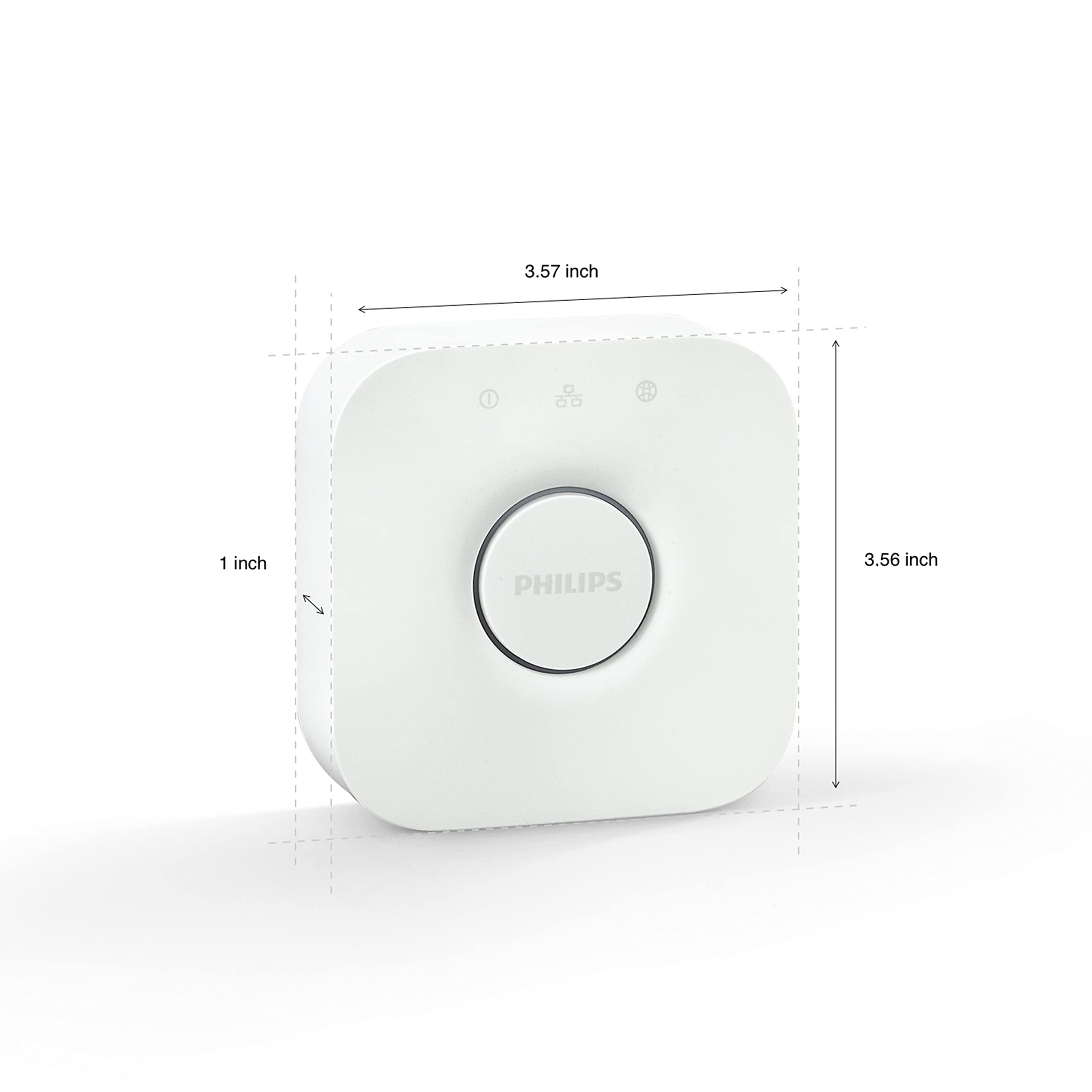 Philips Hue Bridge Smart Lighting Hub (Compatible with Amazon Alexa, Apple HomeKit and Google Assistant) - White