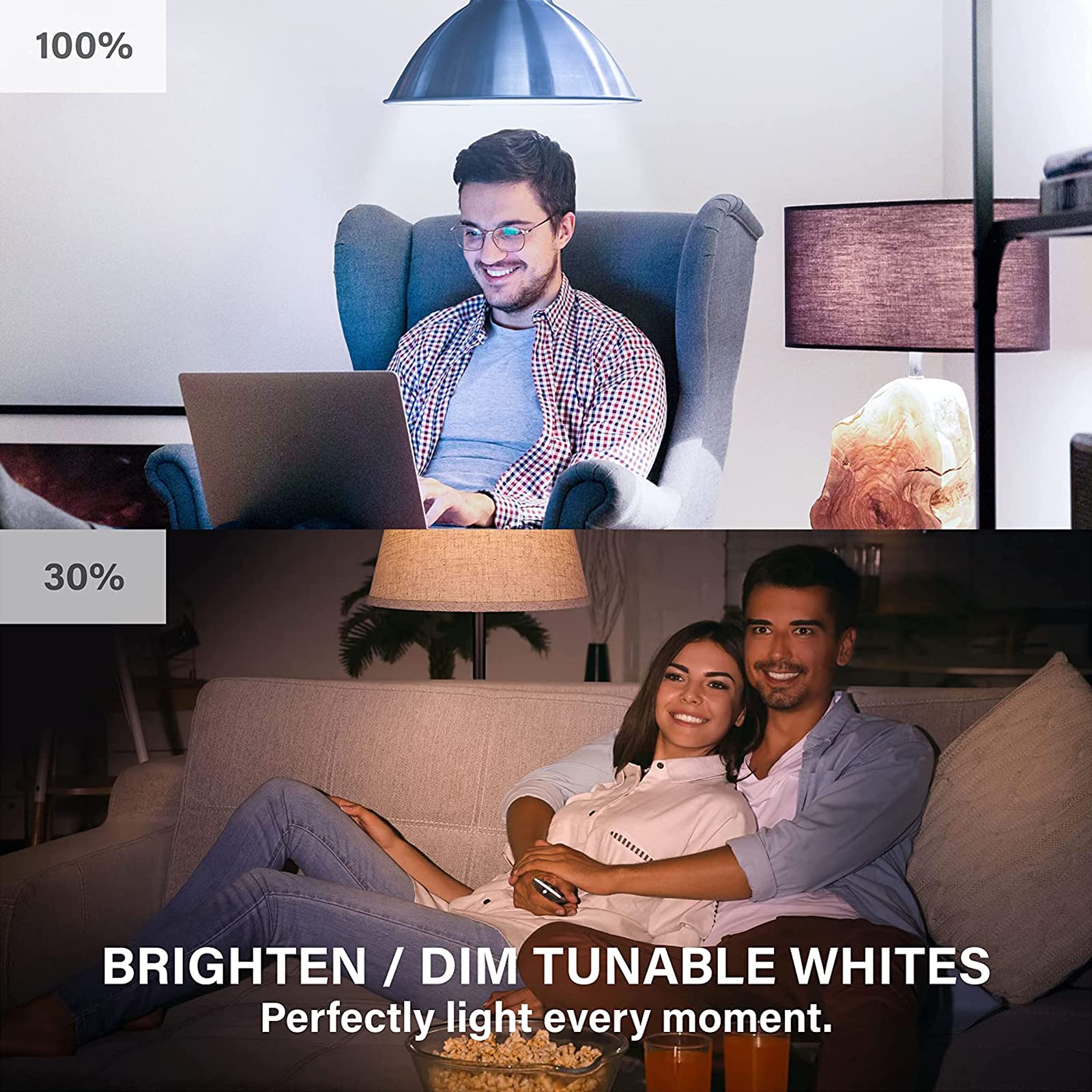 Sengled Smart Bulb, WiFi Light Bulbs, Color Changing Light Bulb, Smart Light Bulbs that Work with Alexa & Google Assistant, A19 RGB Alexa Light Bulb No Hub Required, 60W Equivalent 800LM CRI>90, 1Pack