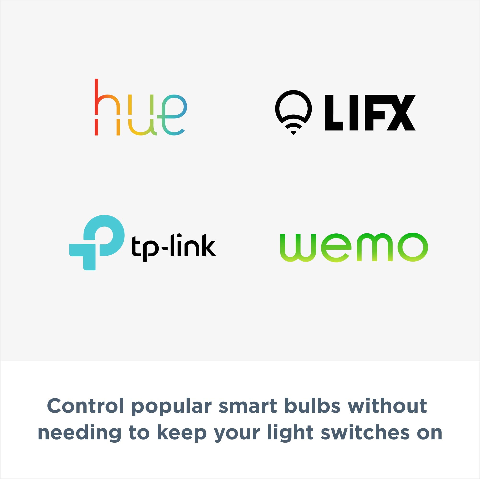 Brilliant Smart Dimmer Switch (White) β Compatible with Alexa, Google Assistant, Apple HomeKit, Hue, LIFX, SmartThings, TP-Link, Wemo and More