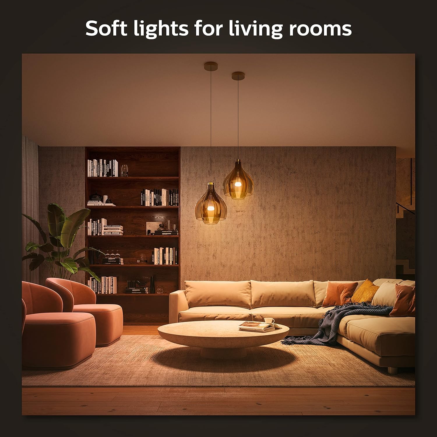 Philips Hue White A19 LED Smart Bulb, Bluetooth & Zigbee Compatible (Hue Hub Optional), Works with Alexa & Google Assistant, 2 Bulbs