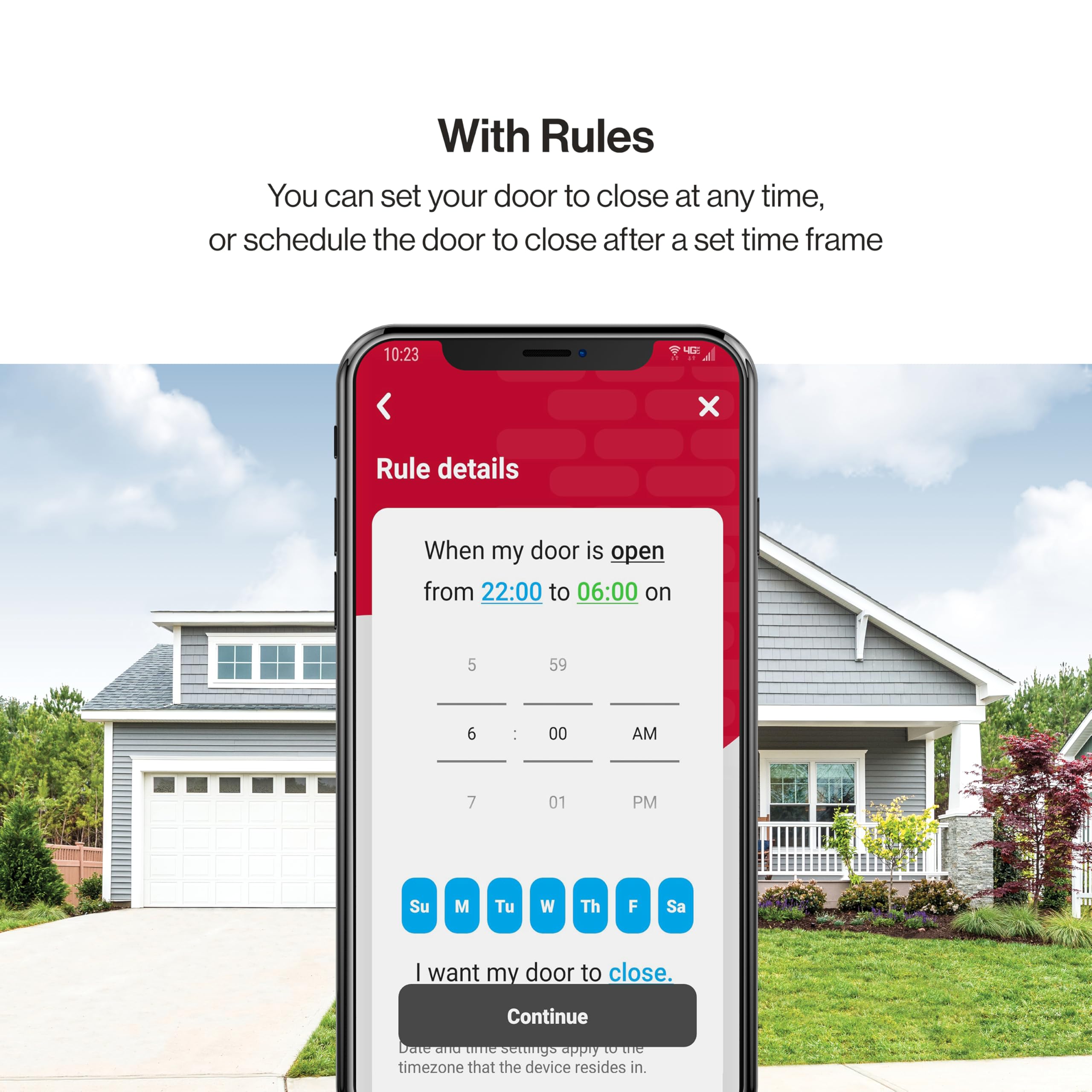 Genie ALKT1-R Smart Garage Door Opener Controller, Aladdin Connect Kit, Works with Alexa, Google, SmartThings