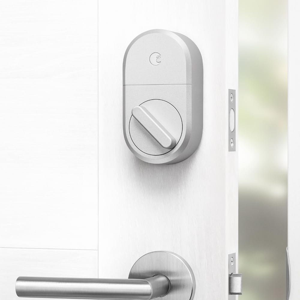 August Smart Lock, 3rd Generation – Silver