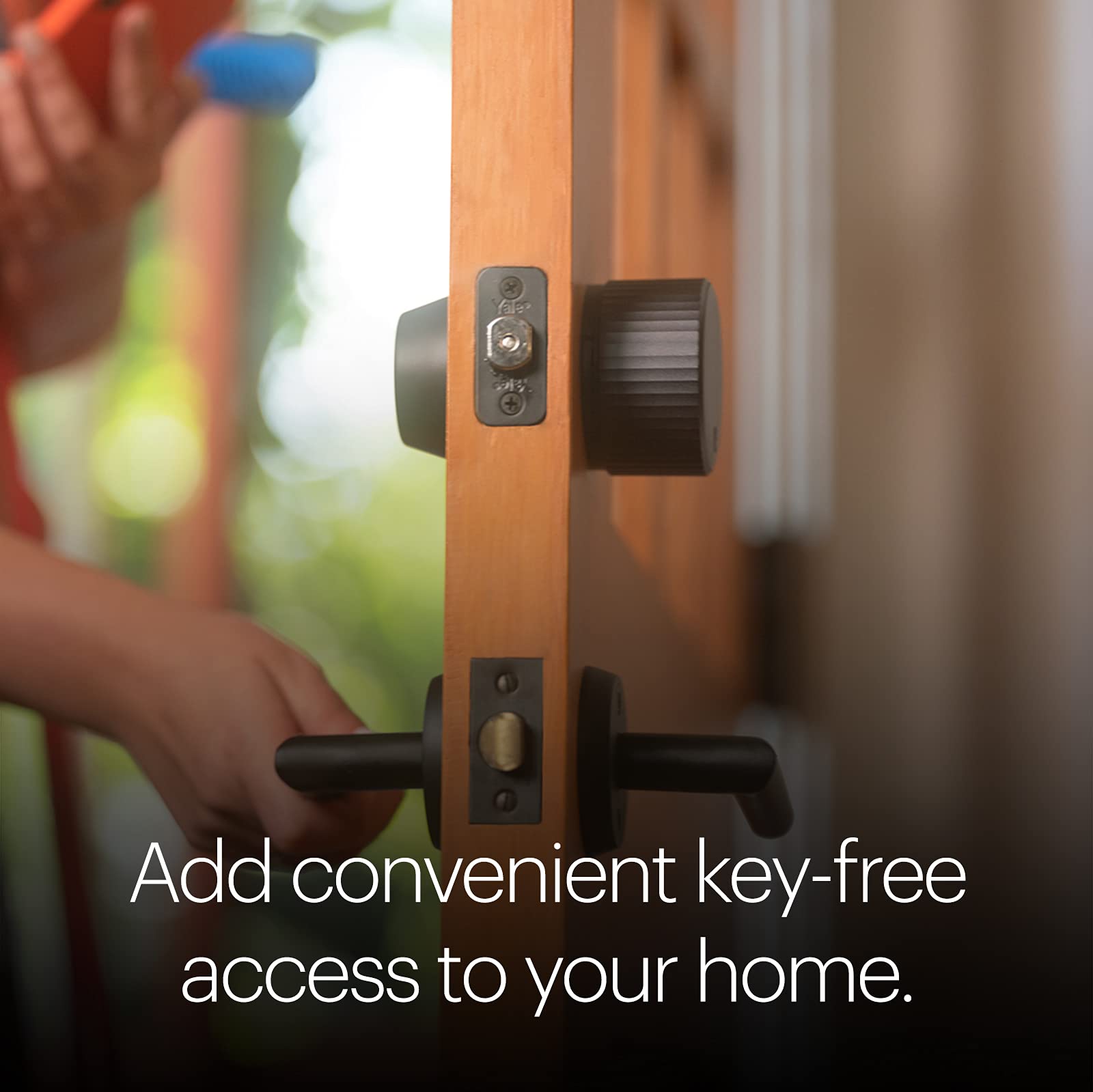 August Wi-Fi, (4th Generation) Smart Lock β Fits Your Existing Deadbolt in Minutes, Matte Black