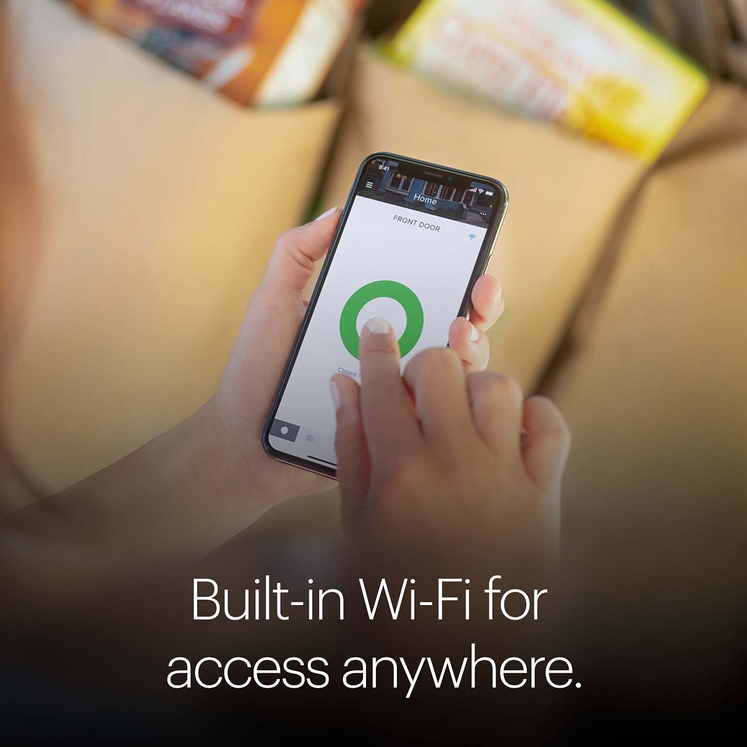 August Wi-Fi, (4th Generation) Smart Lock β Fits Your Existing Deadbolt in Minutes, Matte Black