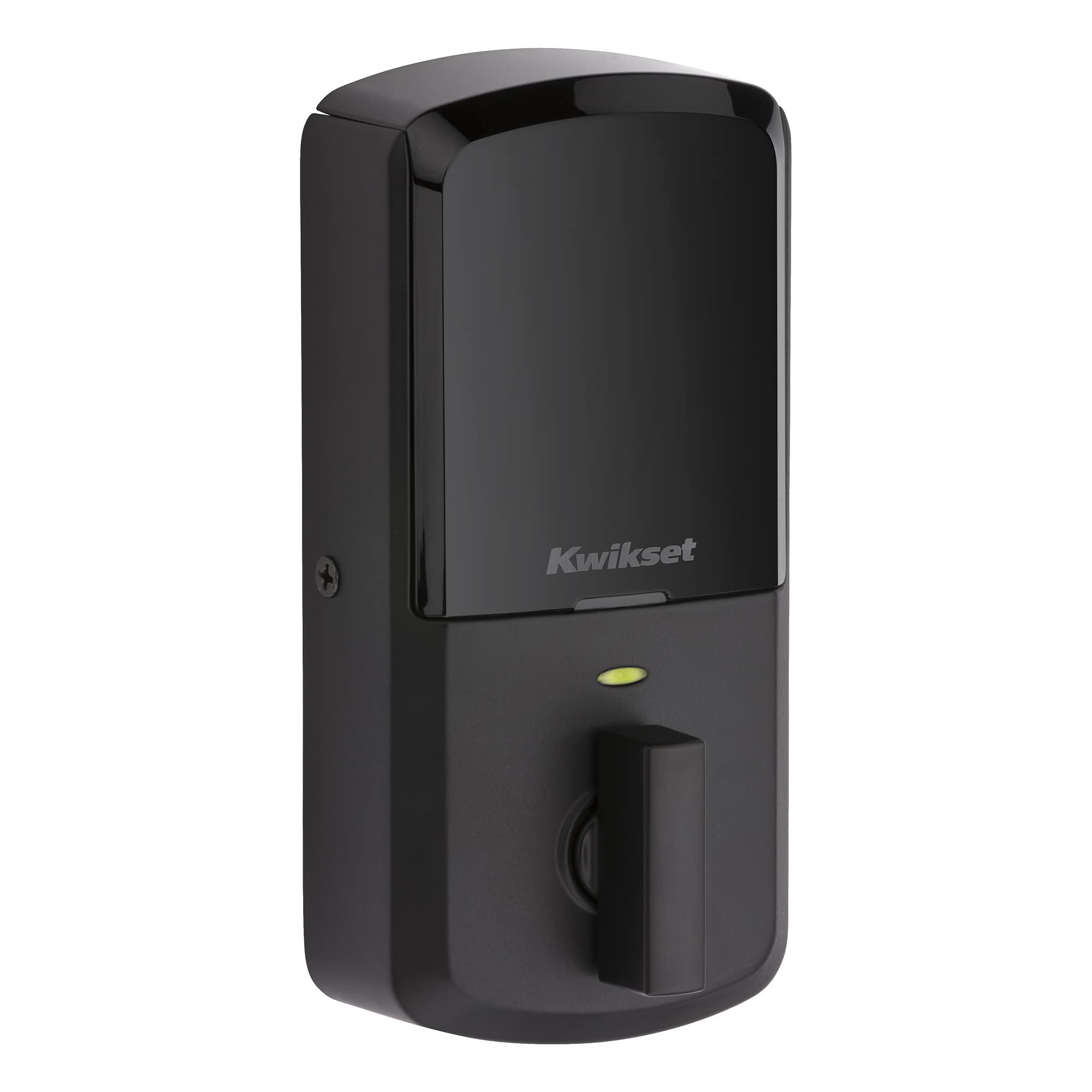 Kwikset 99390-004 Halo Wi-Fi Smart Lock Keyless Entry Electronic Touchscreen Deadbolt Featuring SmartKey Security, Matte Black