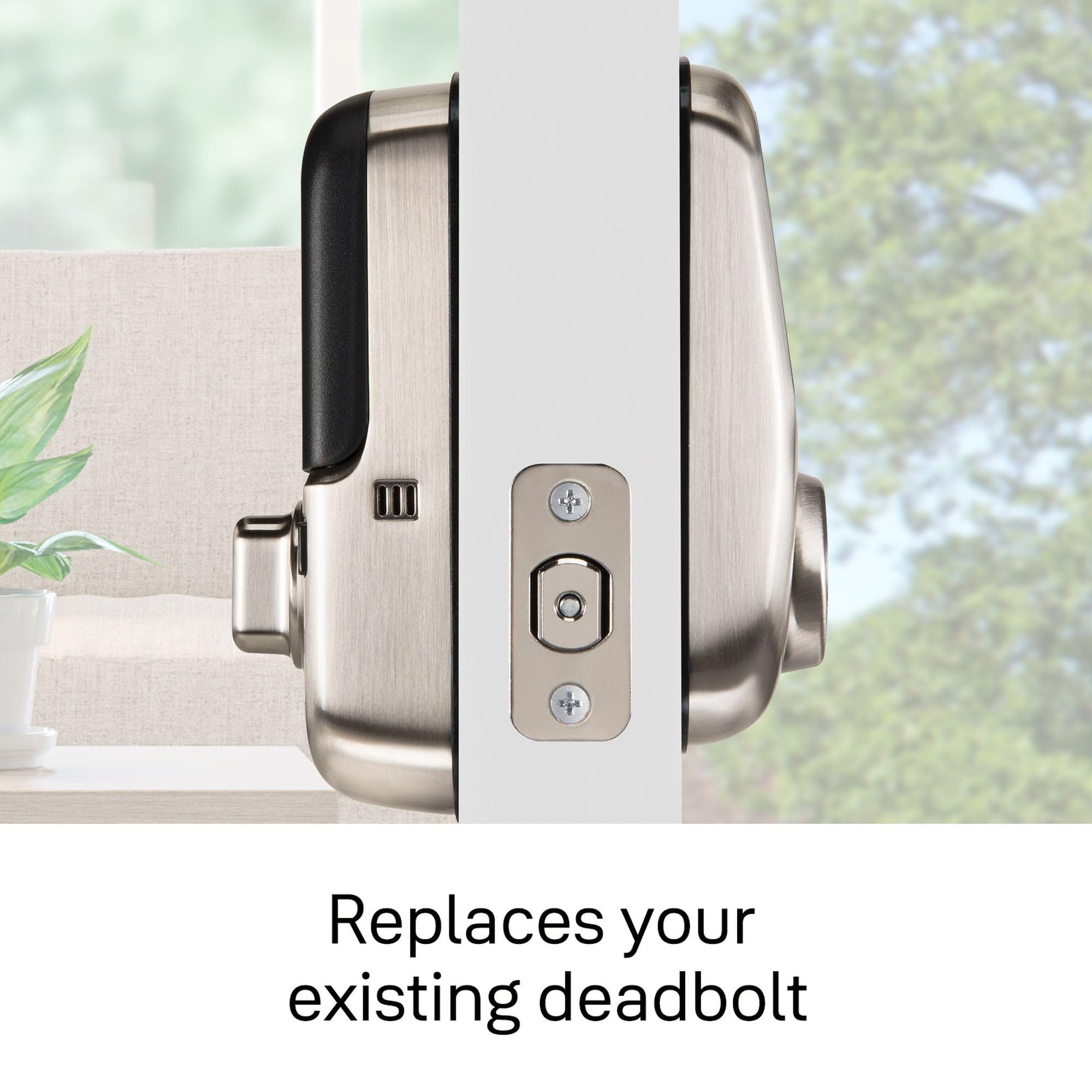Yale Assure Lock Touchscreen, Wi-Fi Smart Lock - Works with the Yale Access App, Amazon Alexa, Google Assistant, HomeKit, Phillips Hue and Samsung SmartThings, Satin Nickel
