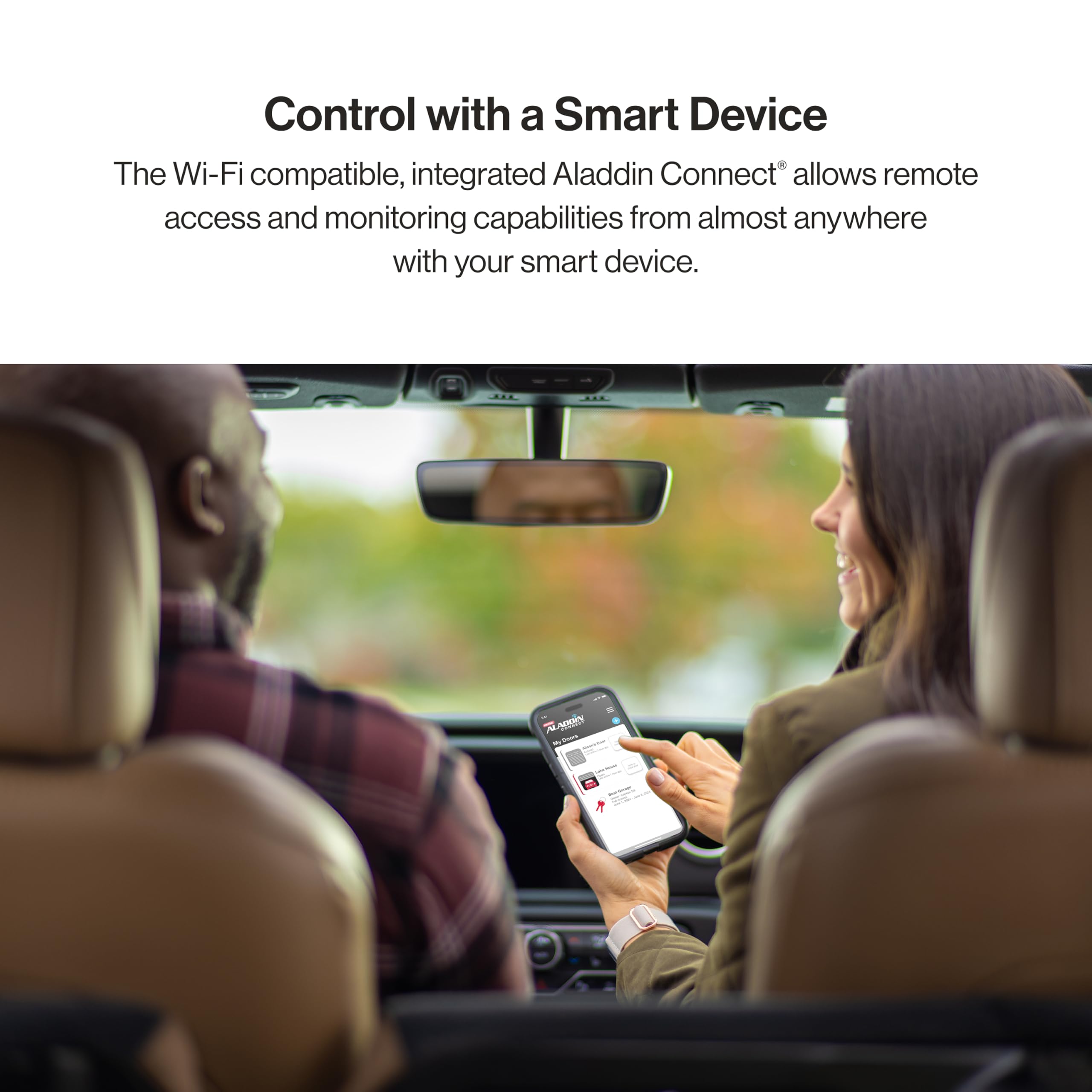 Genie 7155-TKV Smart Garage Door Opener StealthDrive Connect - Ultra Quiet opener, WiFi, Battery Backup - Works with Alexa & Google Home