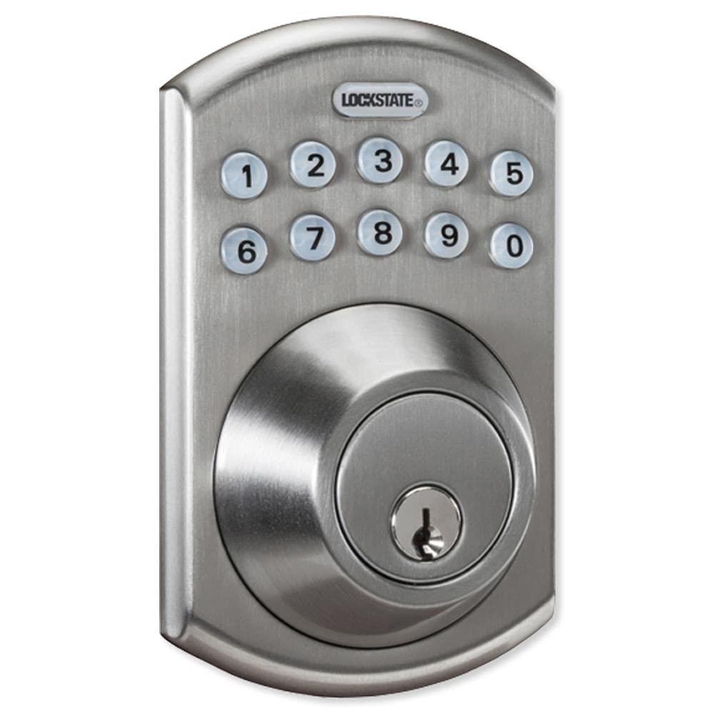 Residential WiFi Deadbolt in Satin Nickel
