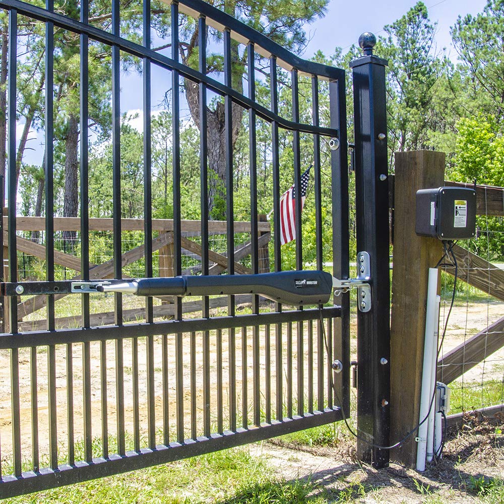 Mighty Mule MM571W Heavy Duty Smart Gate Opener, Single, Black