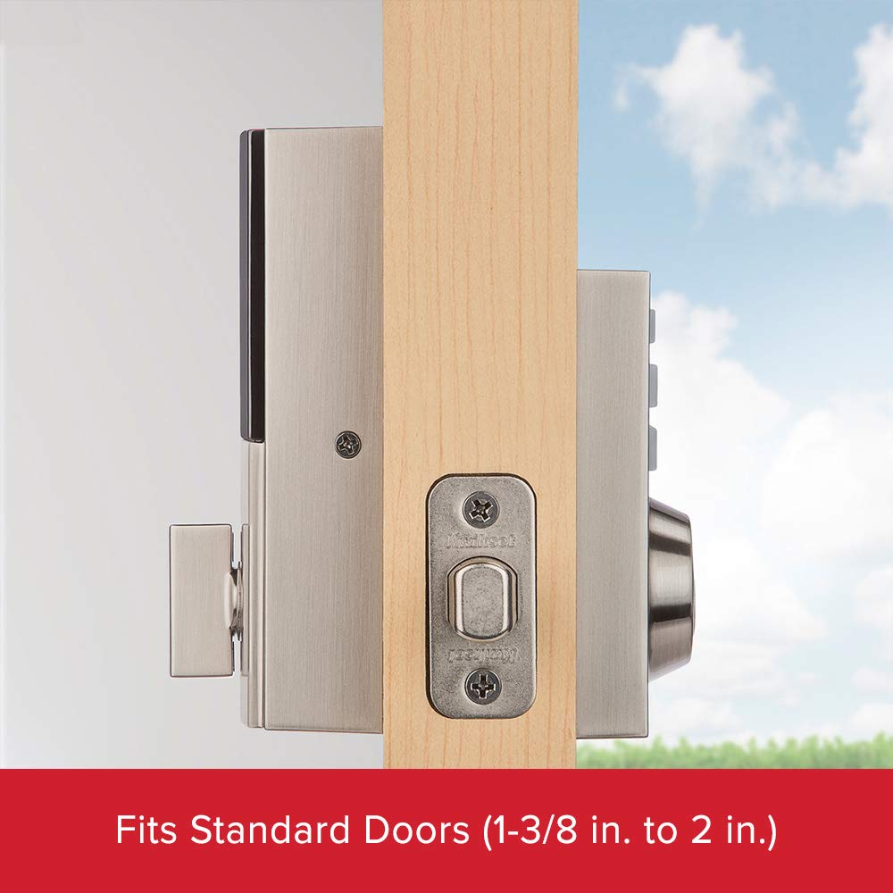 Kwikset 99140-021 914CNT ZW500 26 SMT CP Smart Lock, Contemporary Polished Chrome