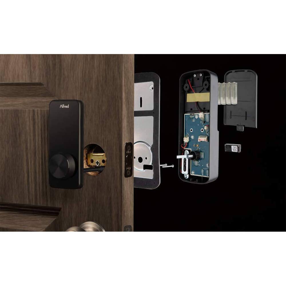 Alfred Touchscreen Keypad Pin + Bluetooth + Key Entry (DB1-A-BL) Smart Door Lock